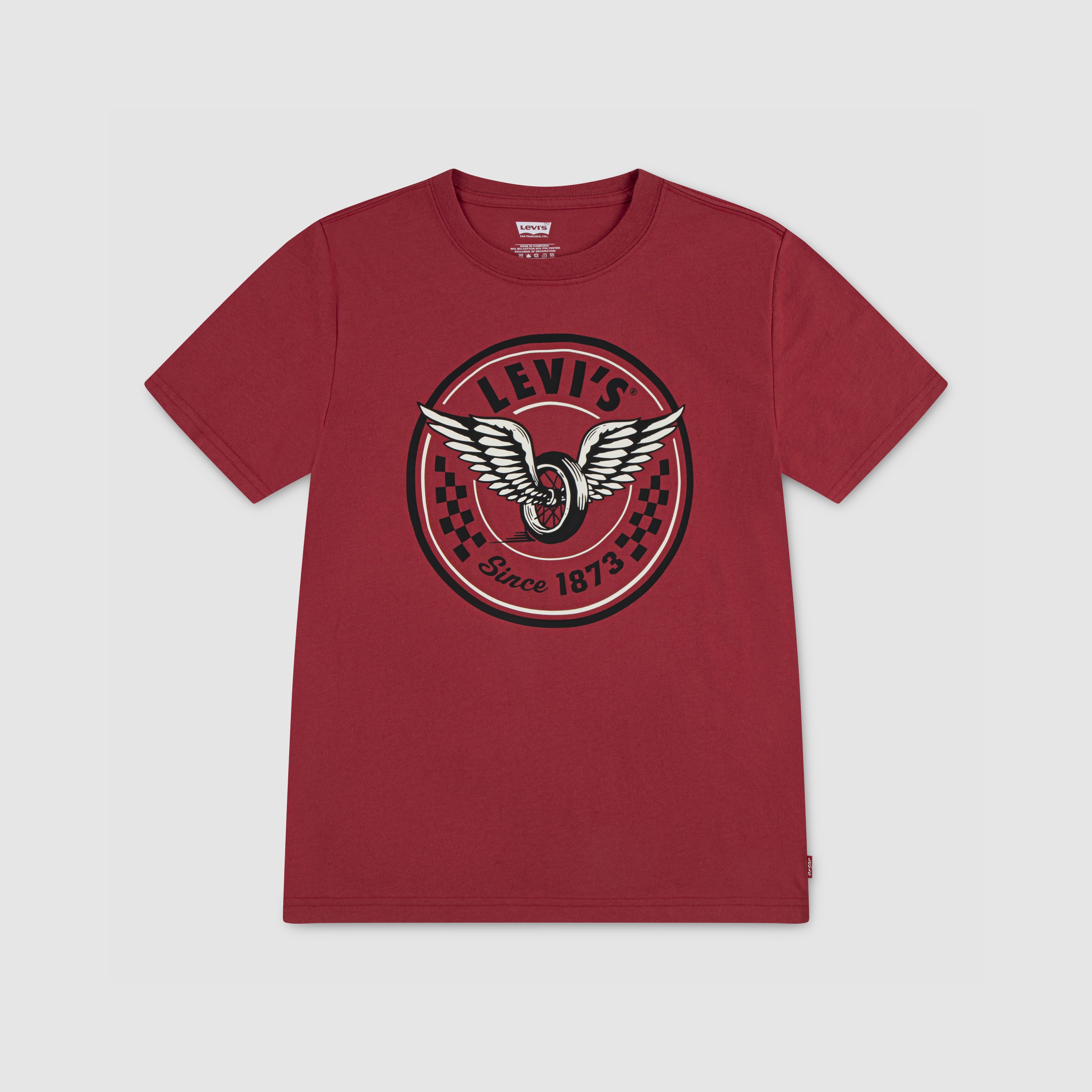 Pedal To The Metal Tee Big Boys S-xl - Red | Levi's® CA