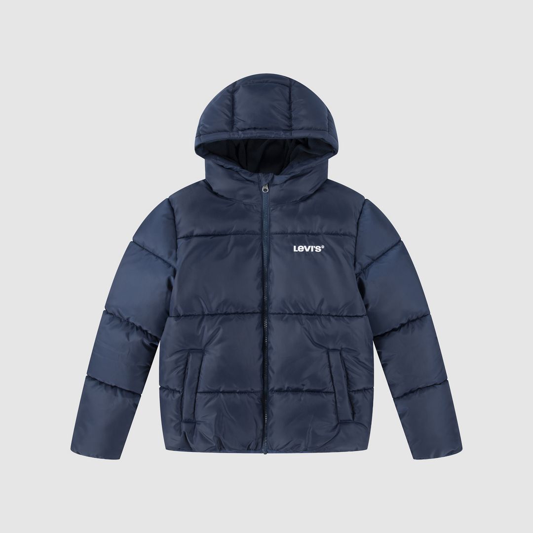 Levi's Heavy Weight Puffer Jacket In Blue | ModeSens