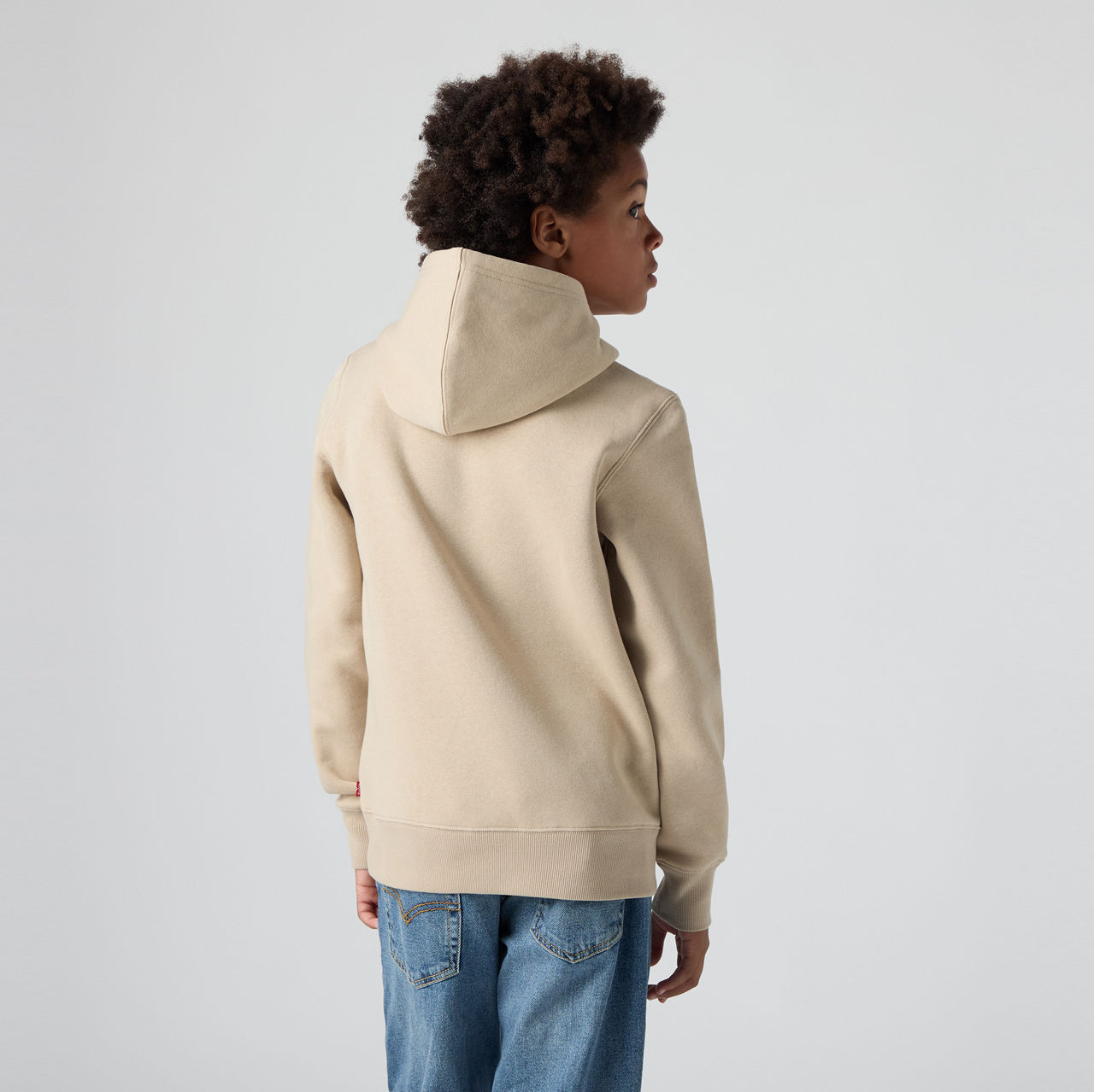 Sudadera Con Capucha Mini Batwing Para Adolescentes - Blanco | Levi's® ES