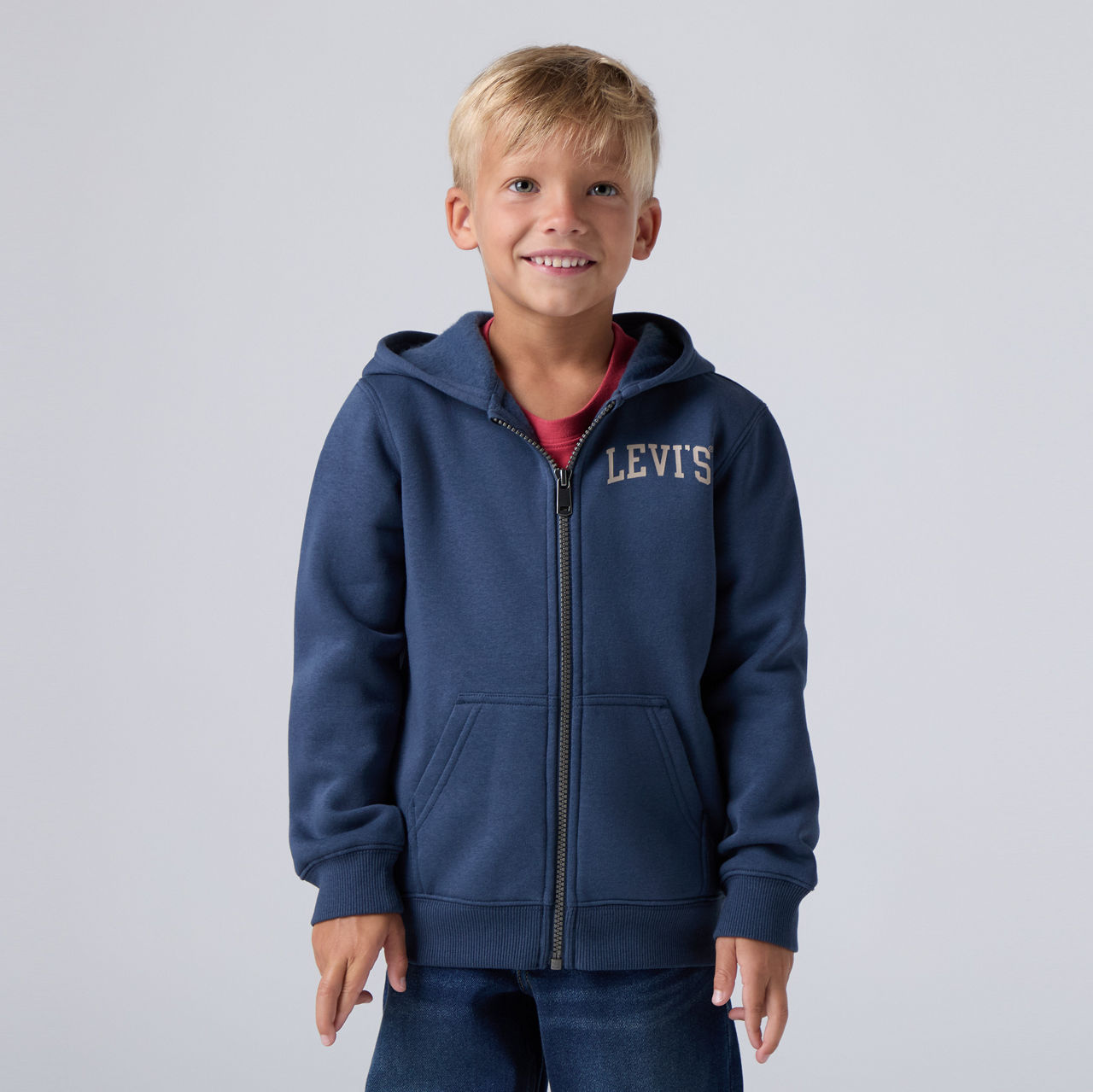 Felpa Con Cappuccio Legendary Con Cerniera Integrale Per Ragazzi ...