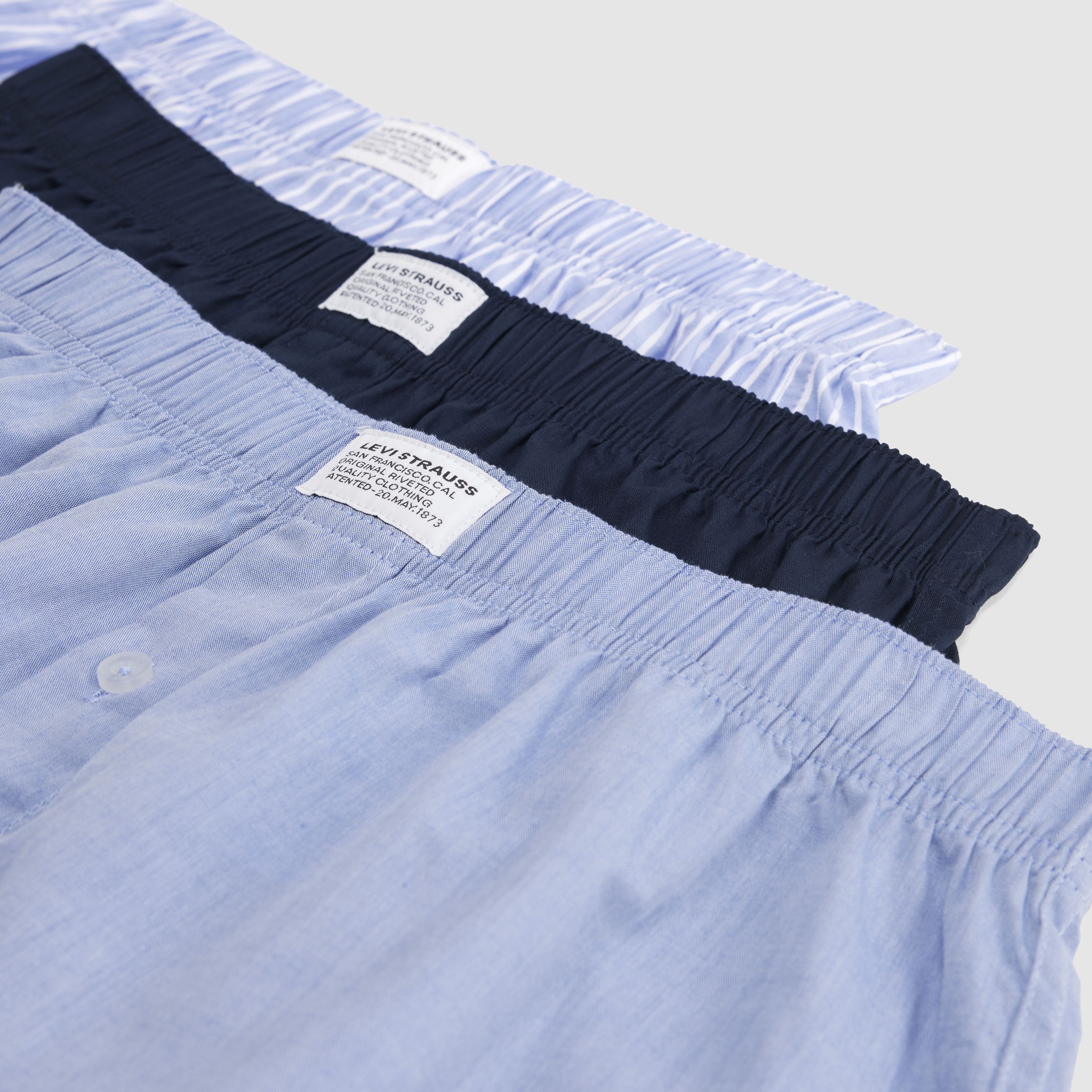 Woven Boxer Briefs (3-pack) - Black | Levi's® US