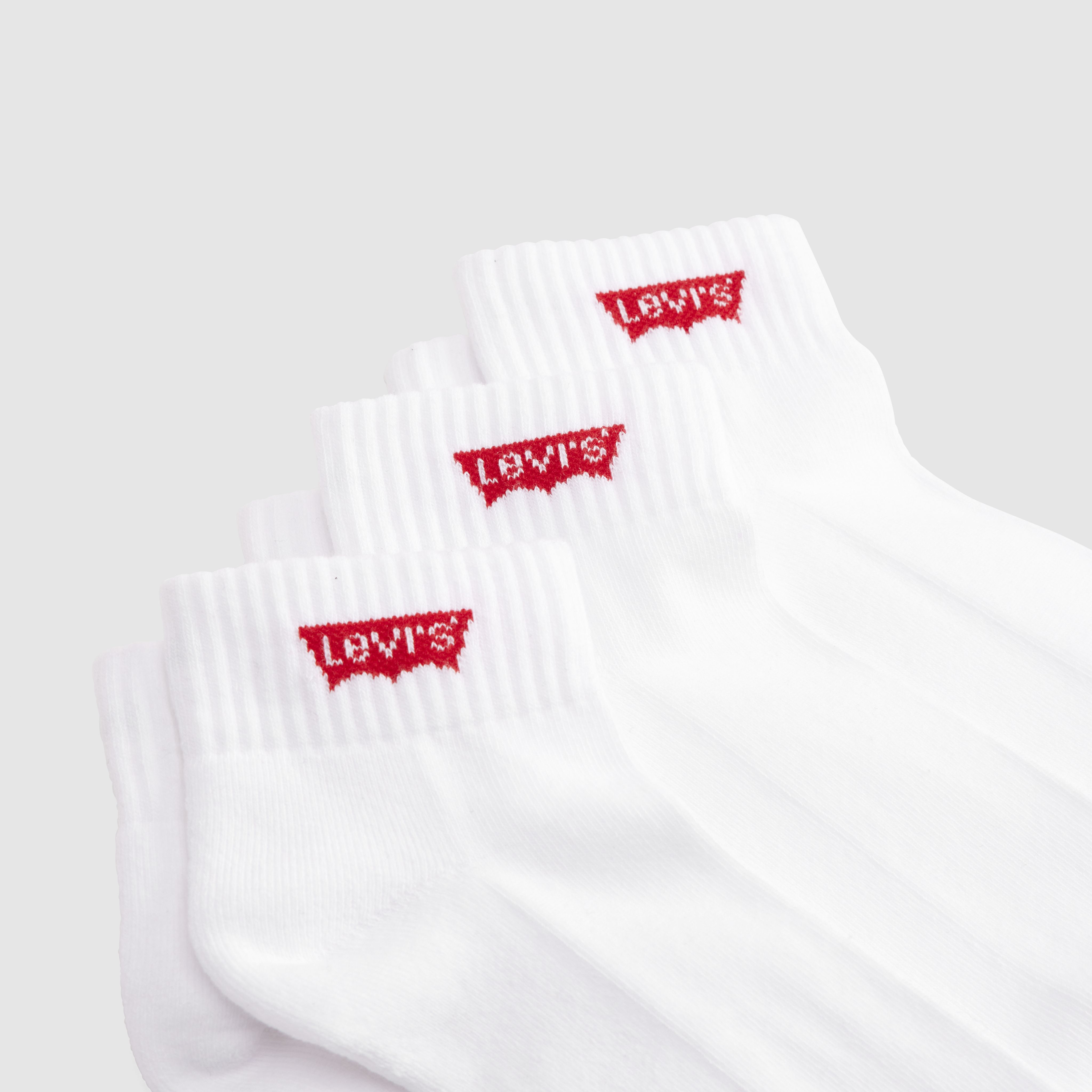 Mid Cut Socks (3-pack) - White | Levi's® US
