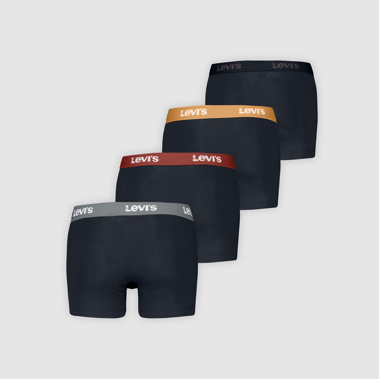 Levi's® Repeat Logo Boxer Shorts – 4er-pack - Schwarz | Levi's® DE