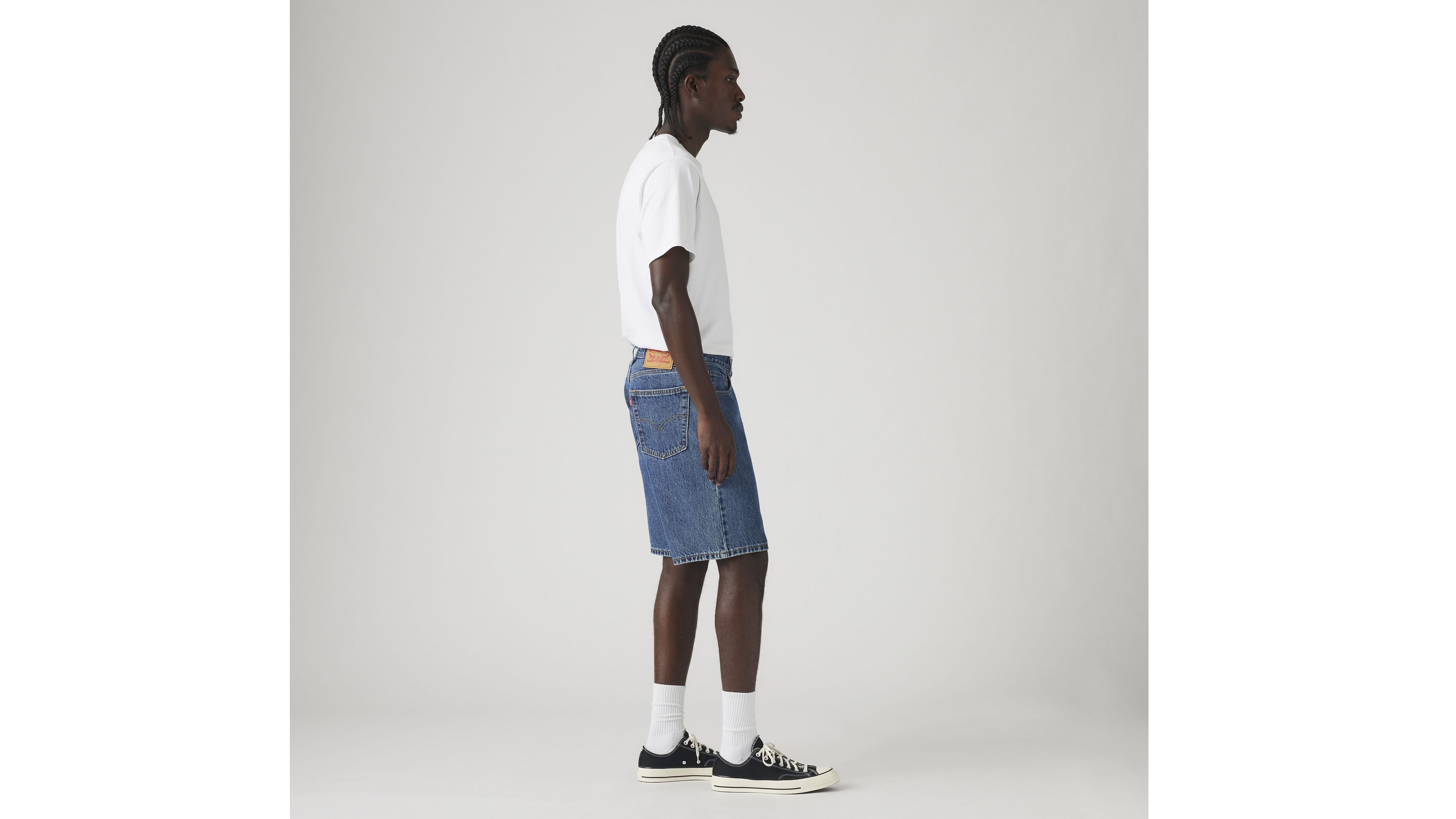 454 Relaxed Fit 10" Men's Shorts - Medium Wash | Levi's® US