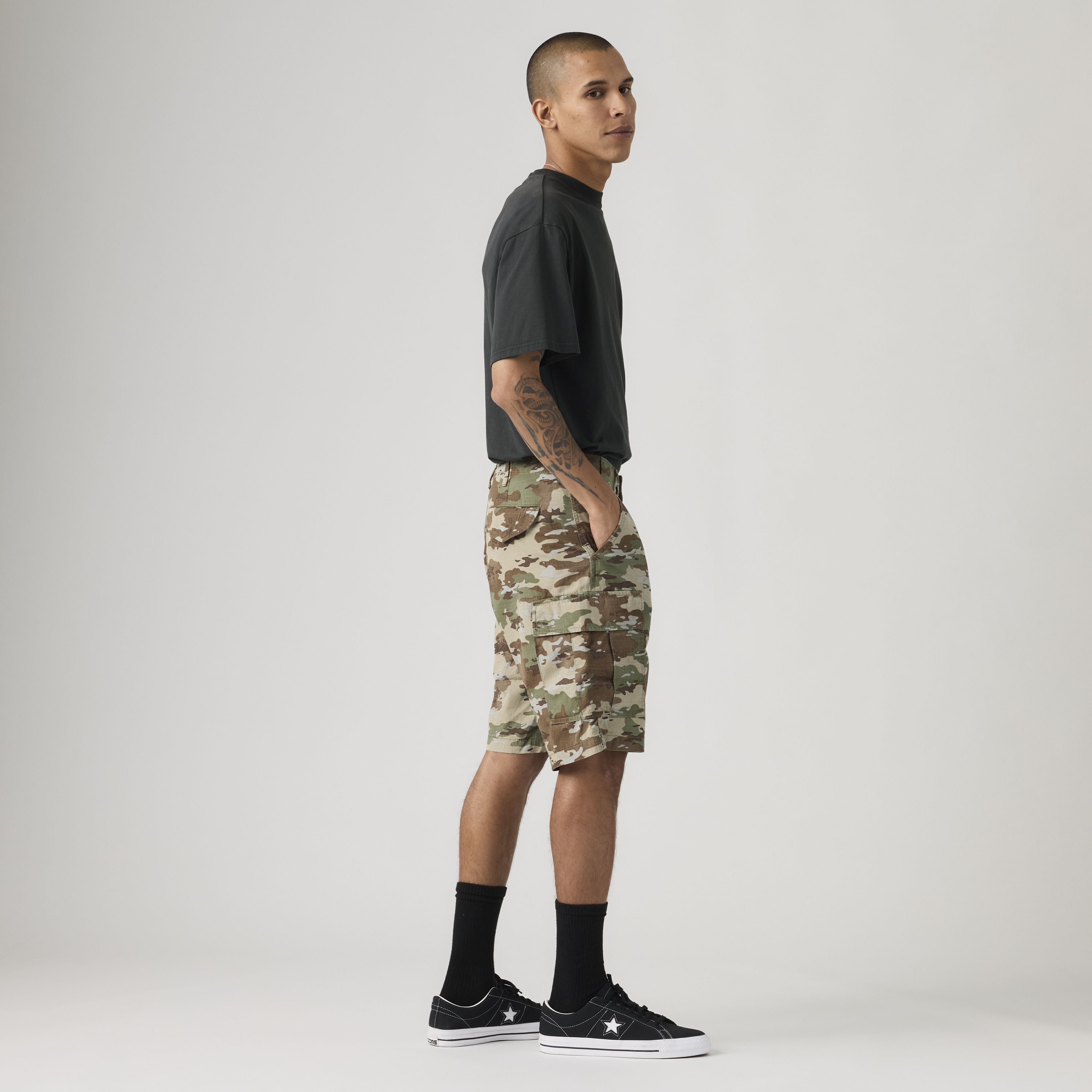 Carrier Cargo Men's Shorts - Green | Levi's® US
