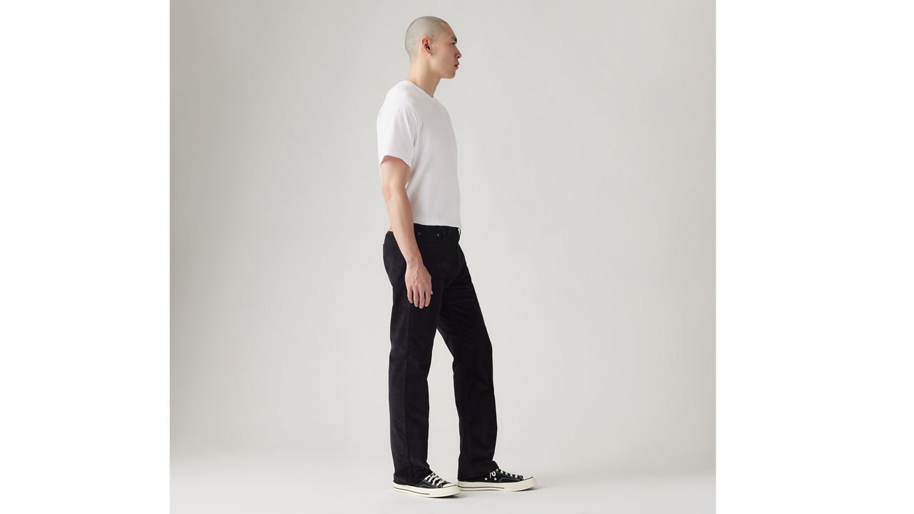 505™ Regular Fit Corduroy Pants - Black | Levi's® US