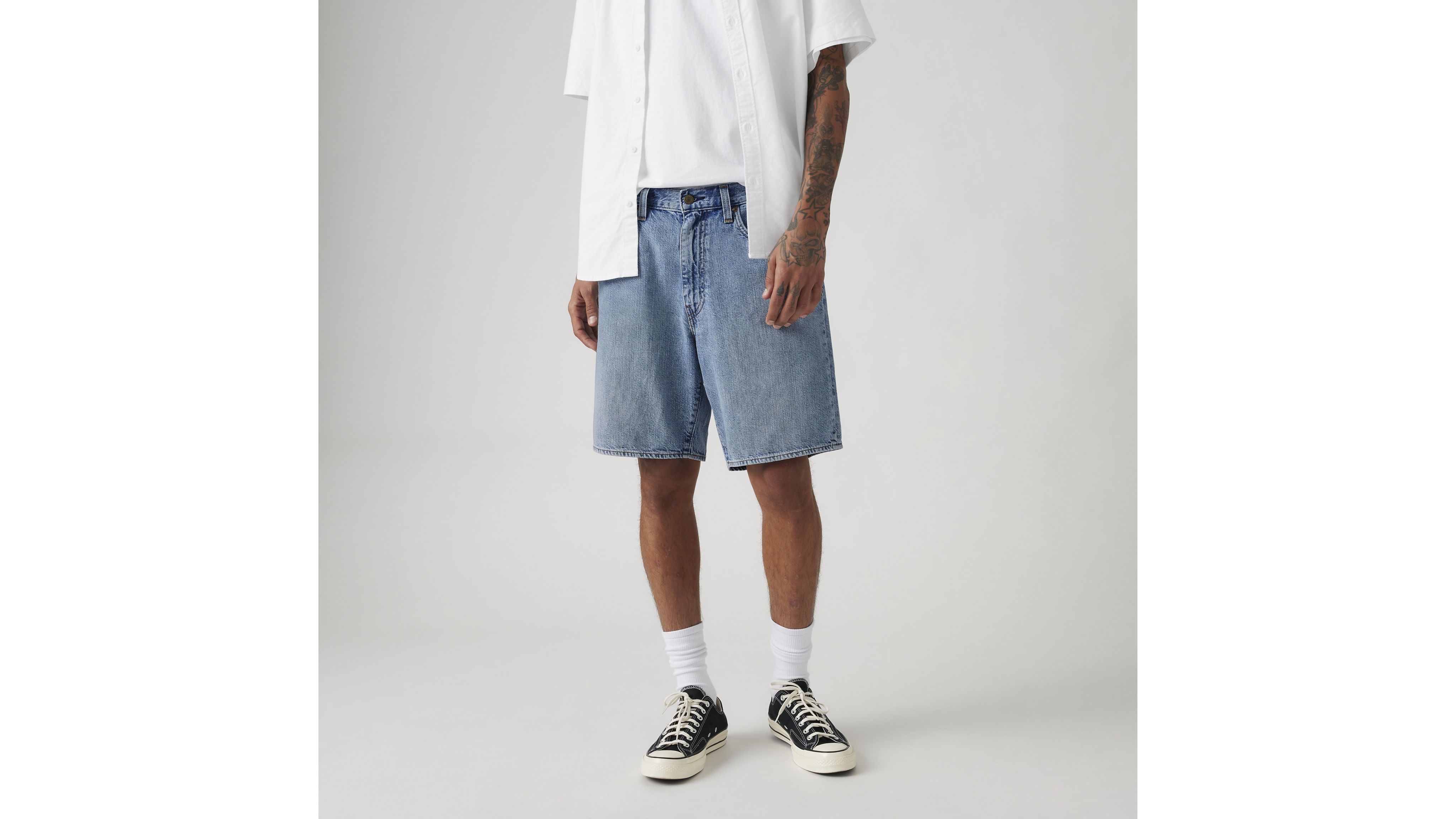 468™ Stay Loose Shorts - Blue | Levi's® GB