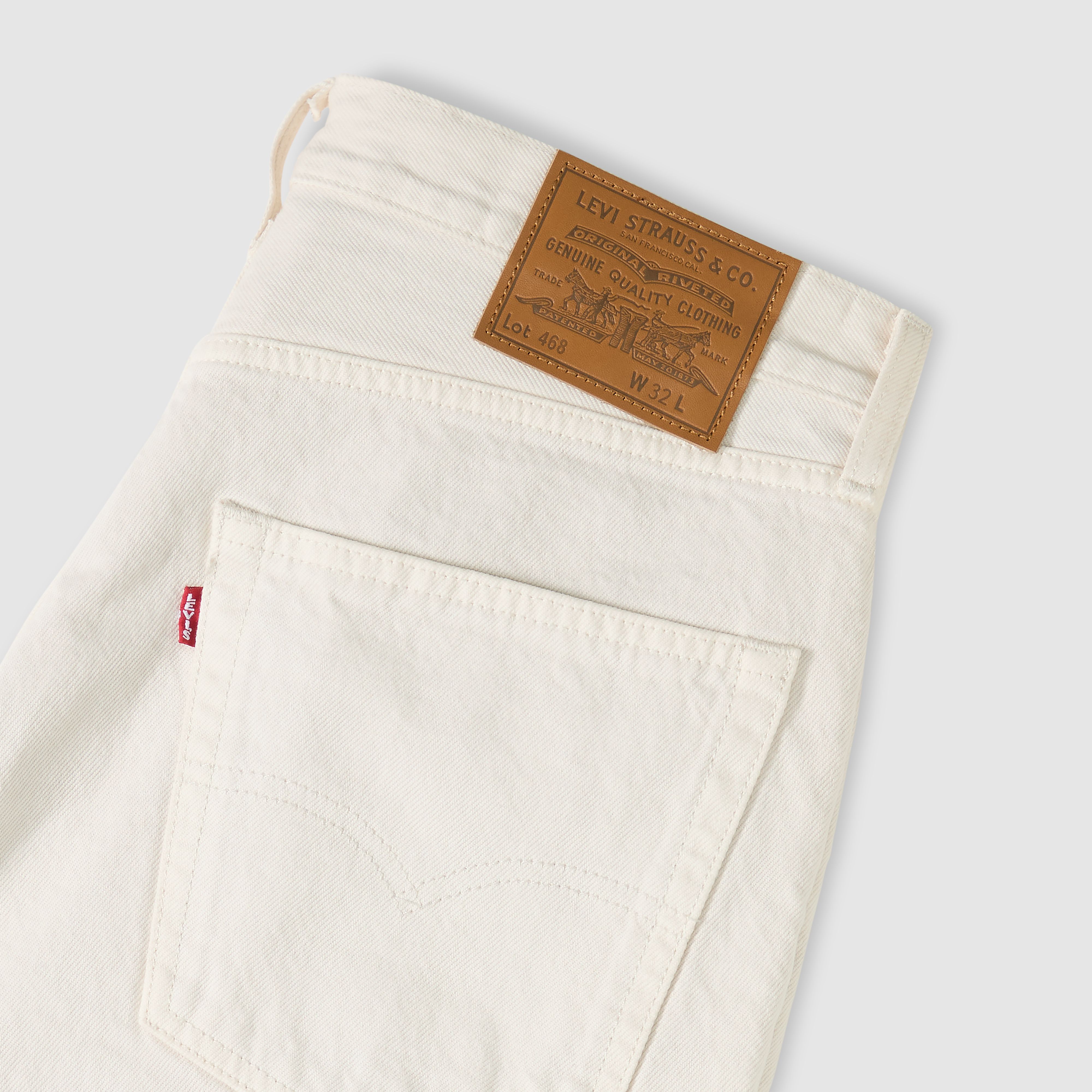 468™ Loose Shorts - White | Levi's® GB