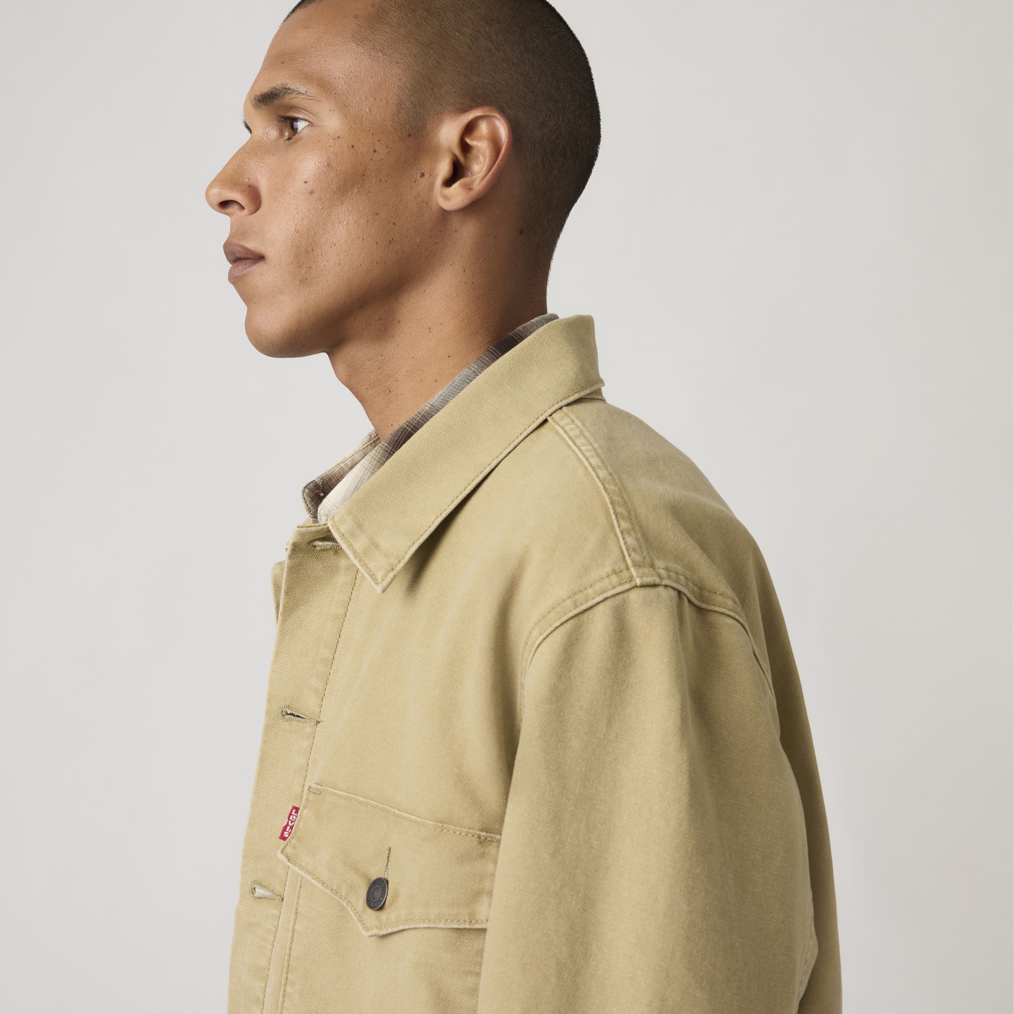 Embarcadero Station Trucker Jacket - Tan | Levi's® US