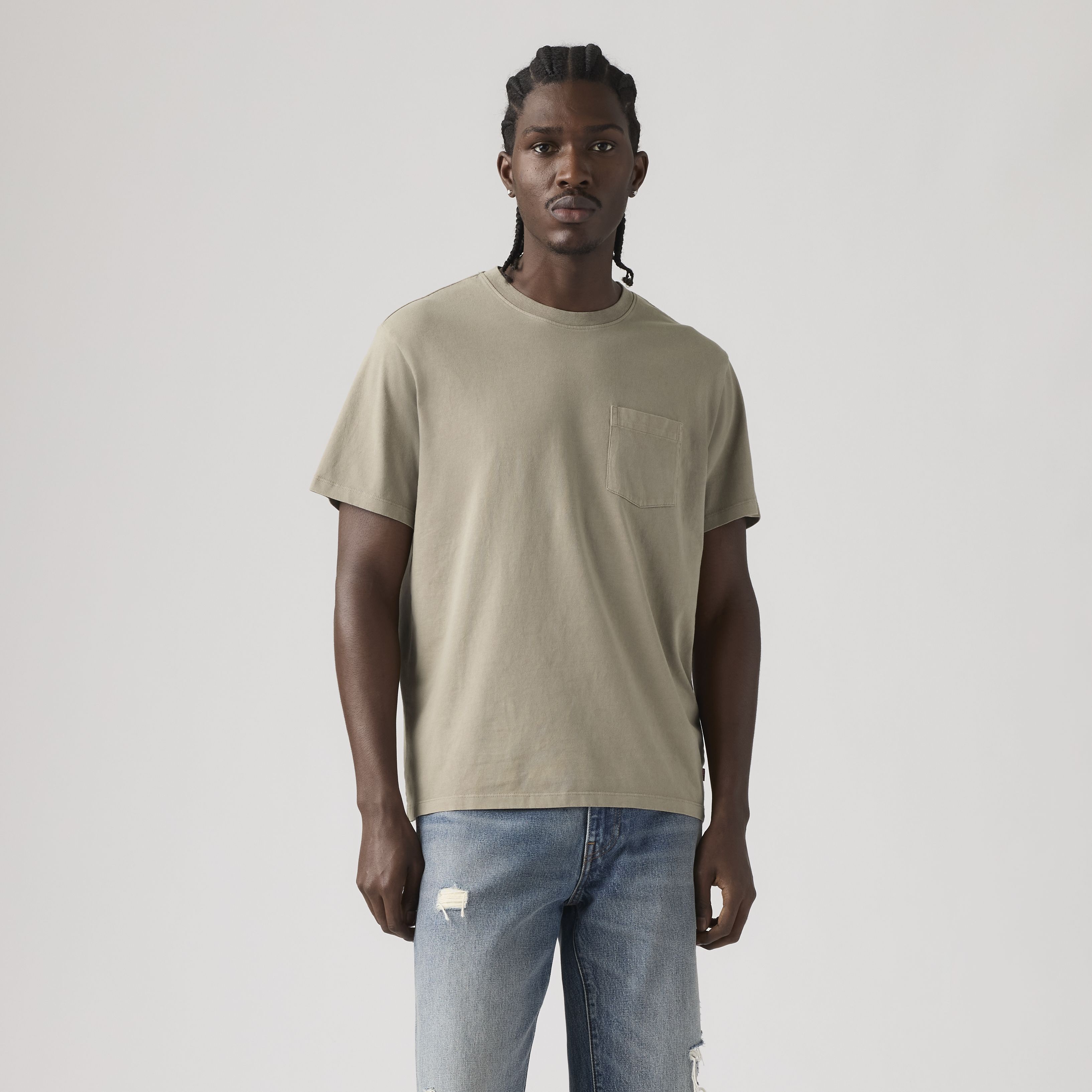 Essential Pocket Tee - Grey | Levi's® GB