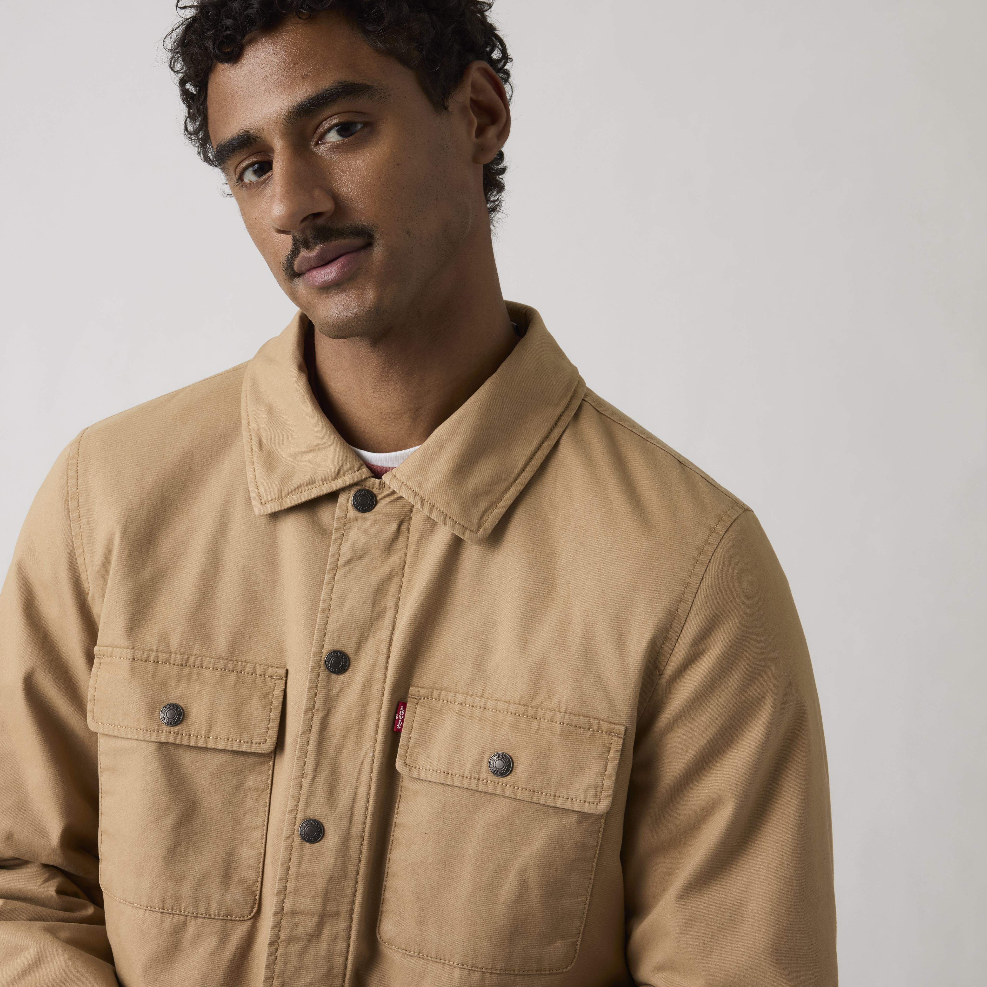 Military Snap Shacket - Tan | Levi's® US