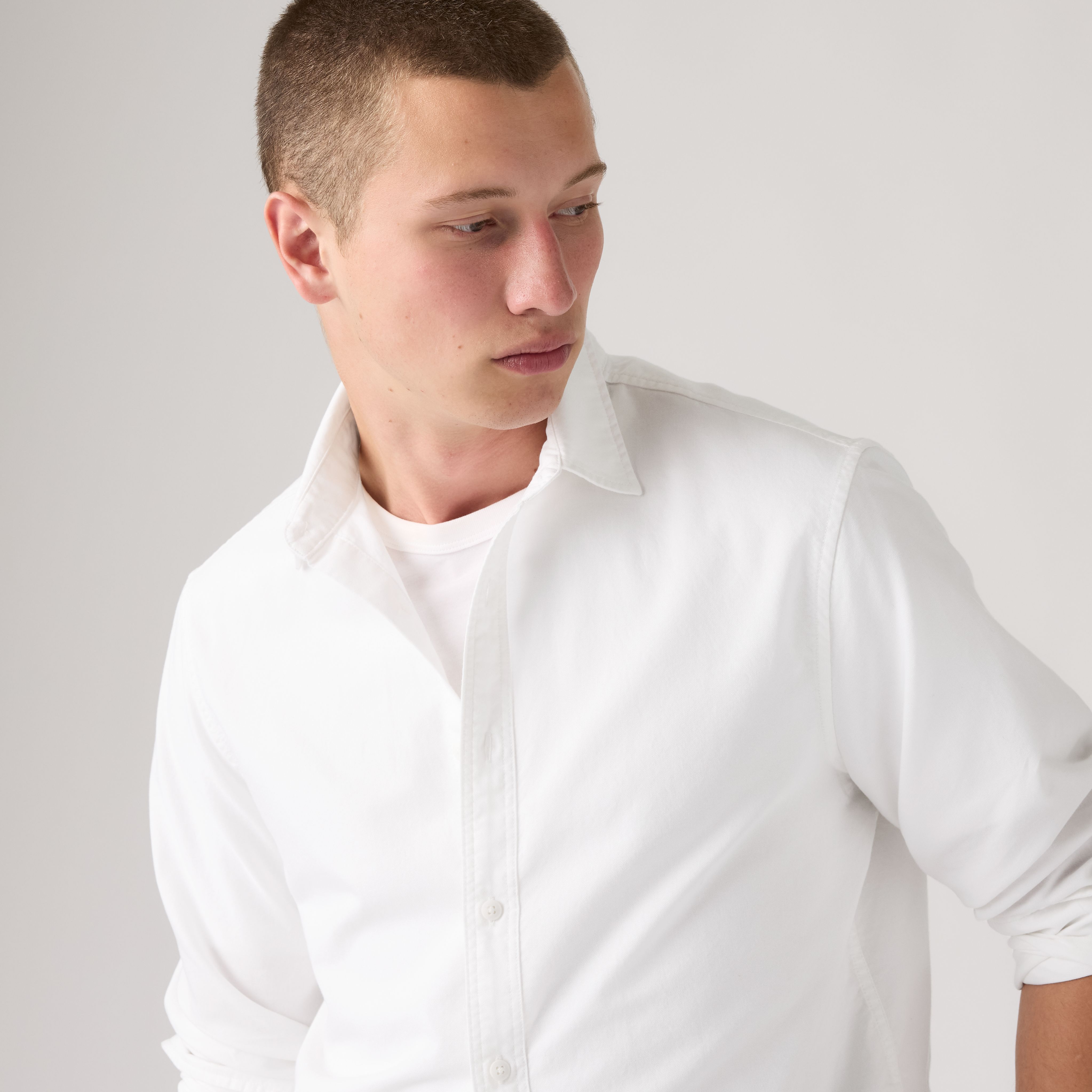 Classic Relaxed Shirt - White | Levi's® FR