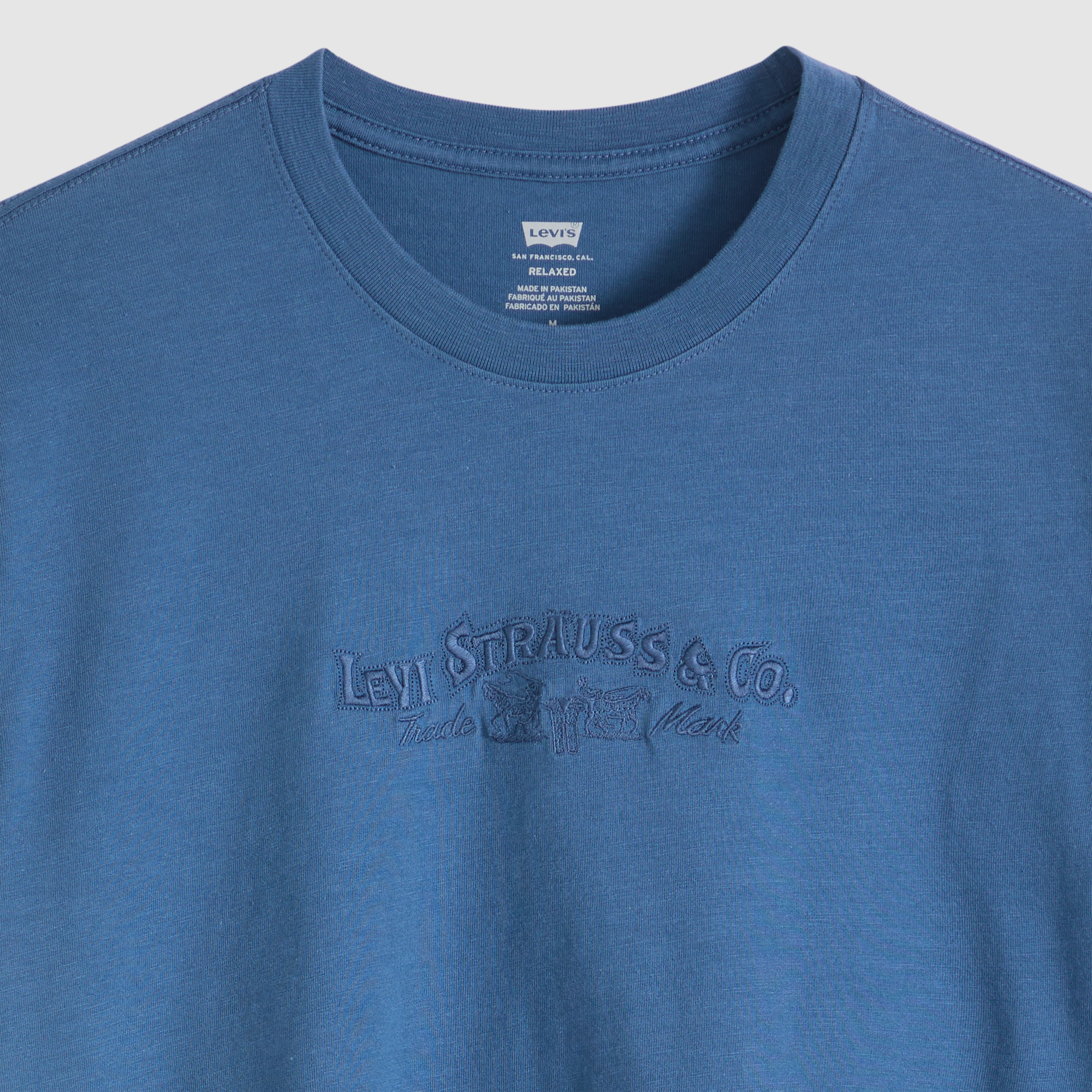 T-shirt à manche courte relax - bleu | Levi's® CA