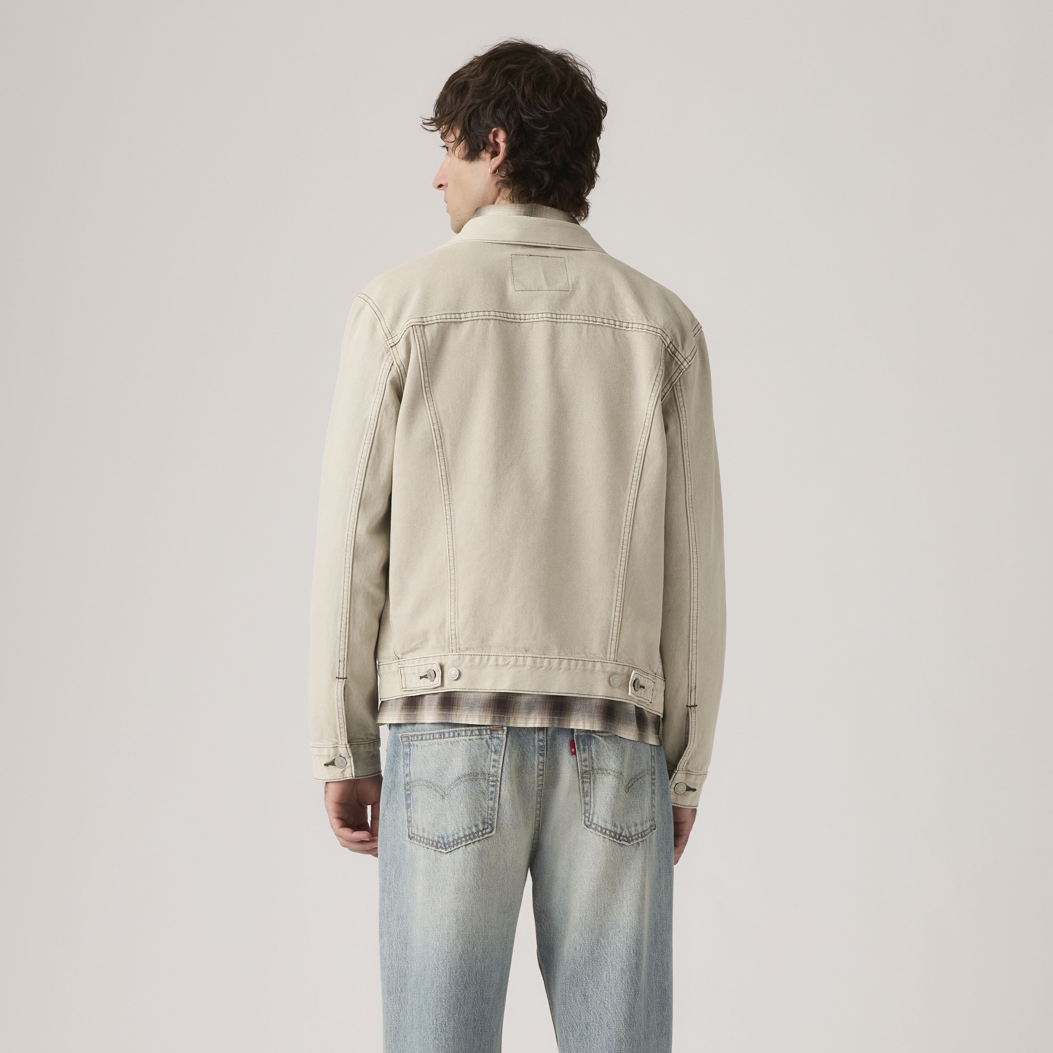 Standard Type Iii Trucker Jacket - Beige | Levi's® GB