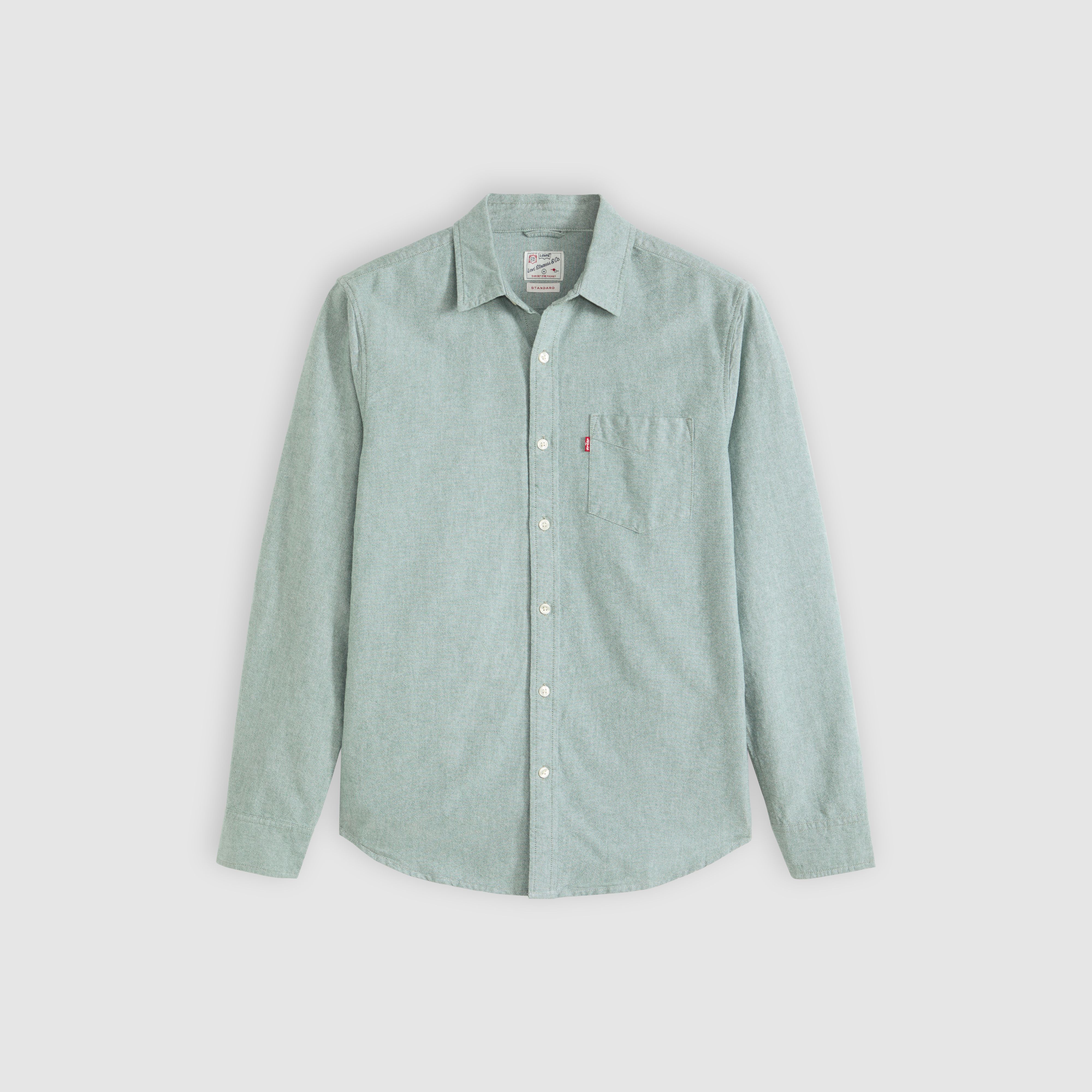 Sunset One Pocket Standard Fit Shirt - Green | Levi's® US