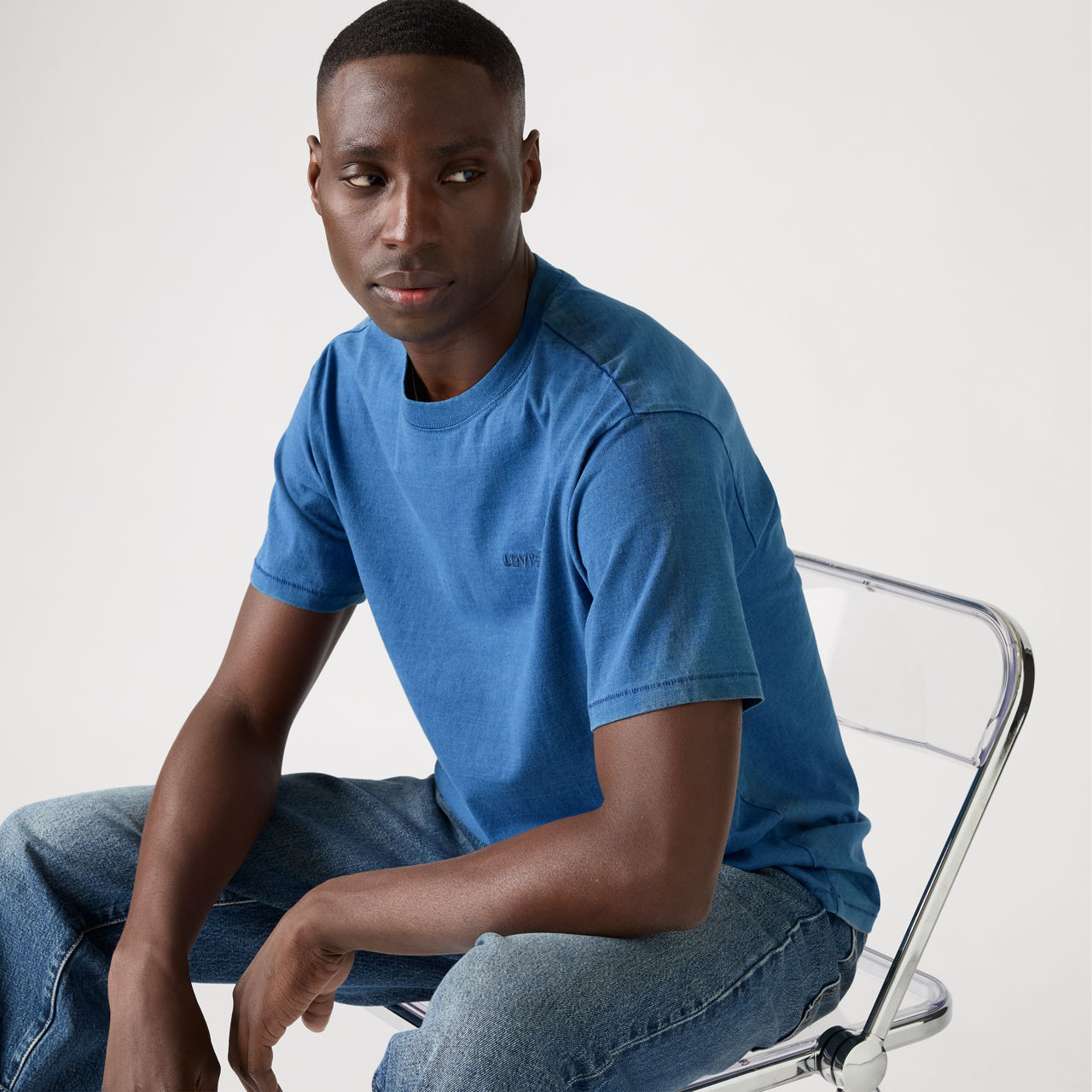 True Indigo Dye Red Tab™ Vintage T-shirt - Blue | Levi's® US