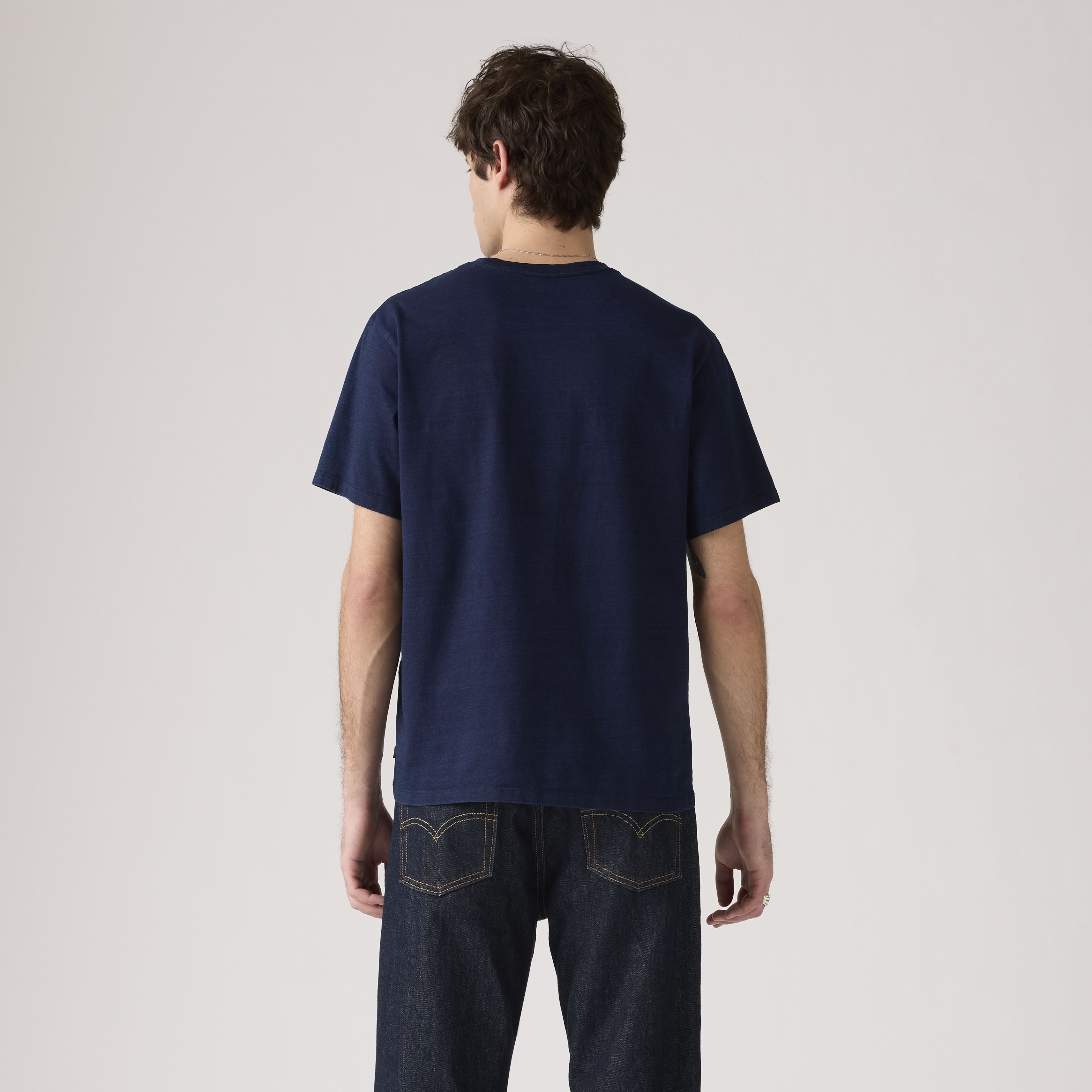 Indigo Dye Essential T-shirt - Blue | Levi's® US