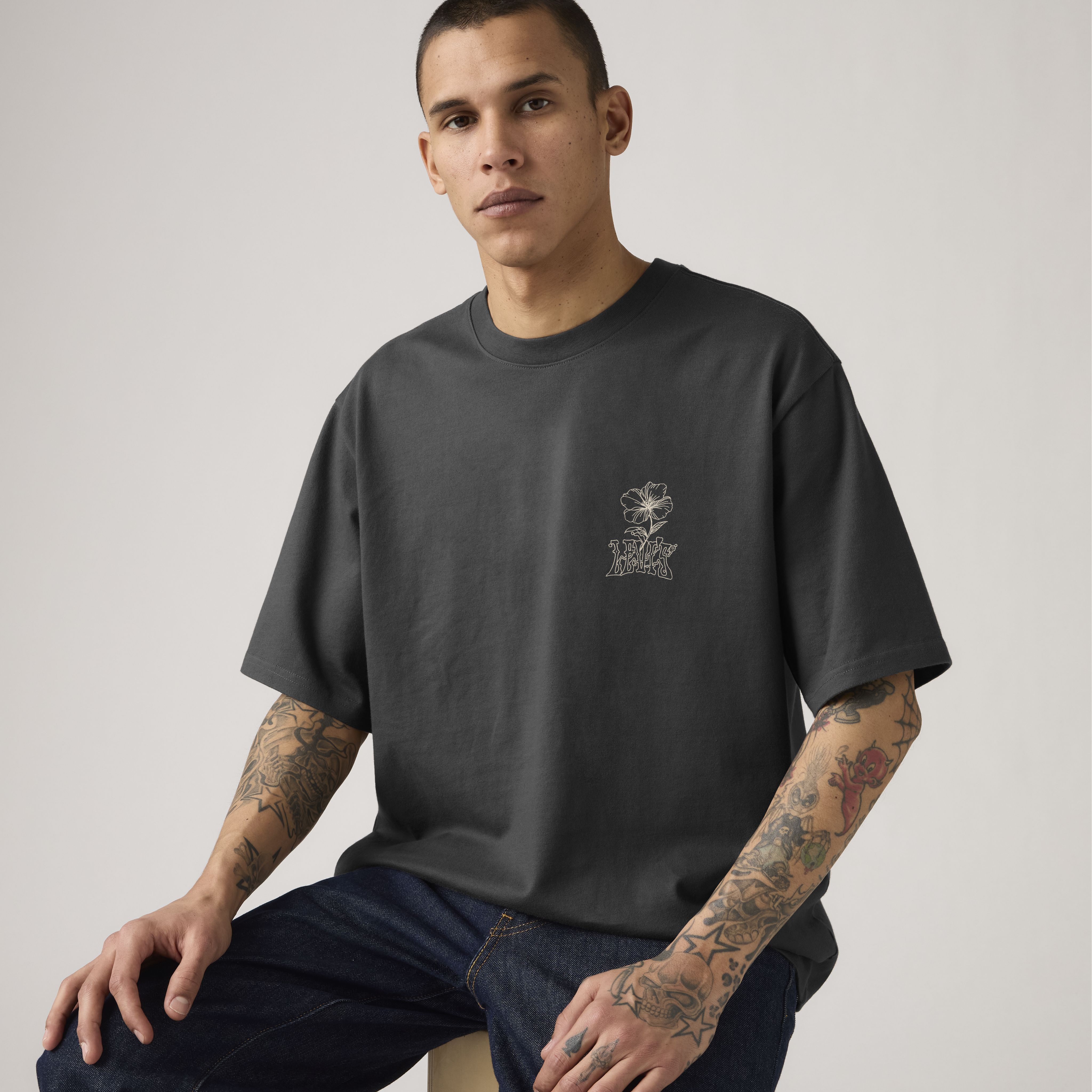 Half-sleeve Tee - Noir | Levi's® FR
