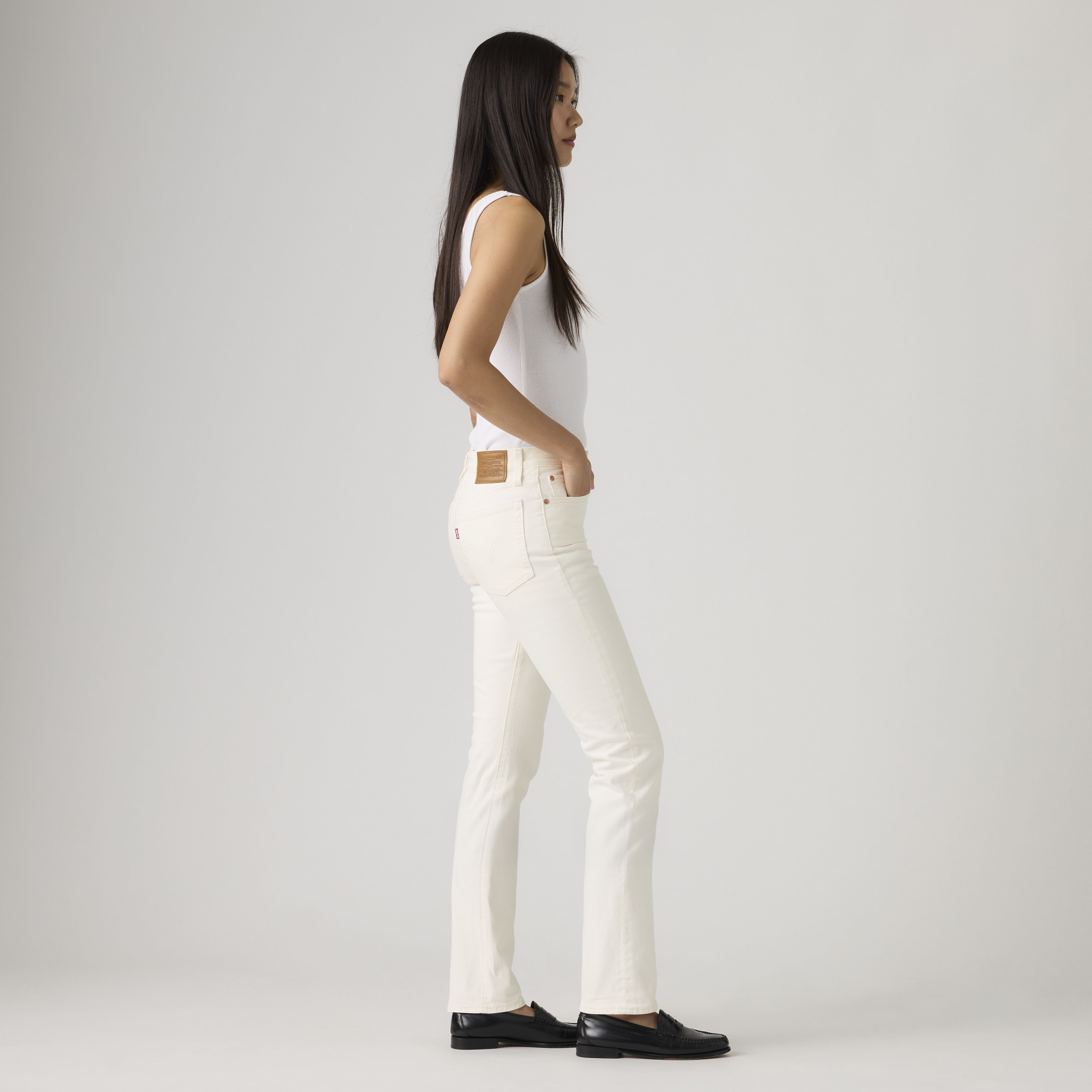Wedgie Slim Fit Women's Jeans - White | Levi's® US