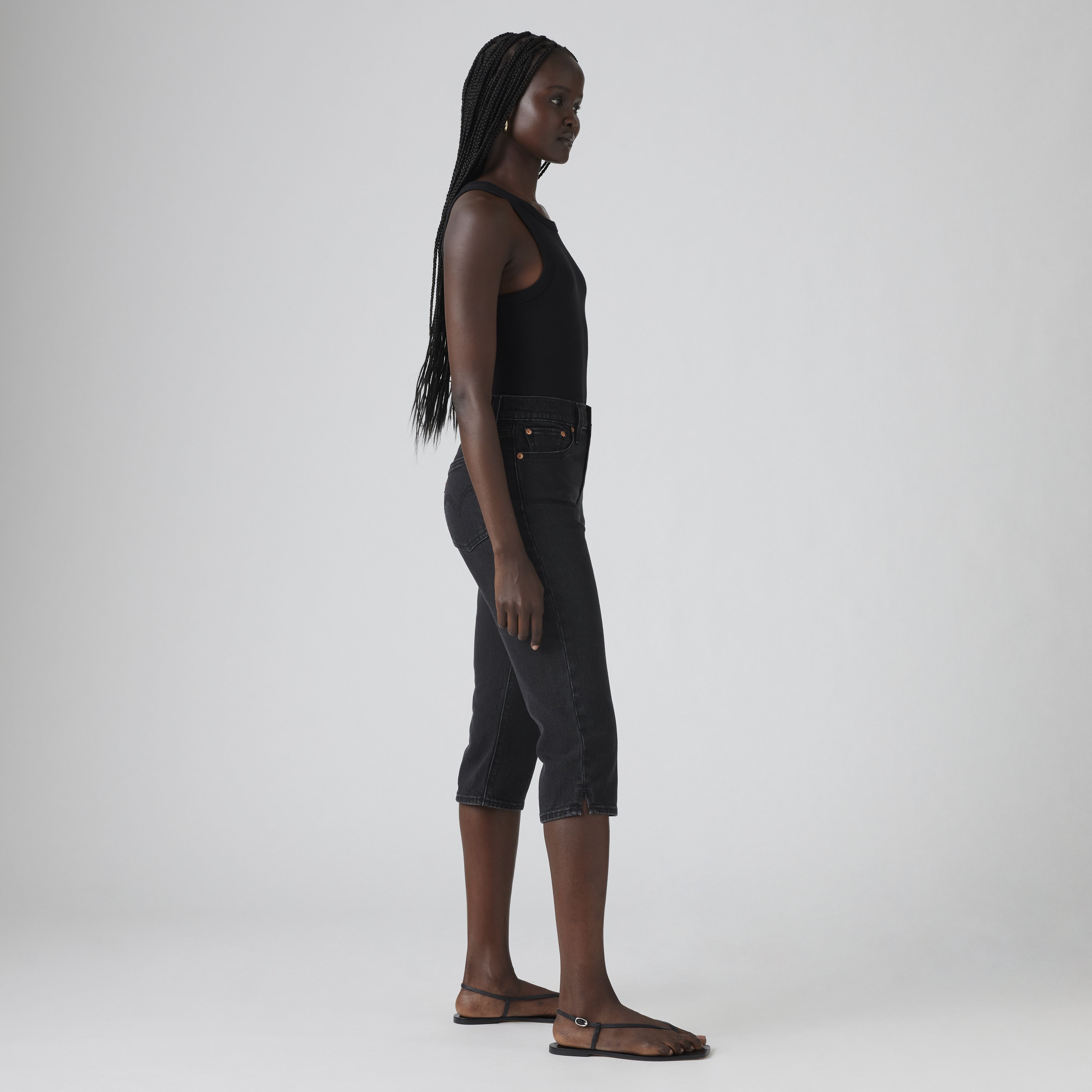 Jeans Capri Wedgie - Nero | Levi's® IT