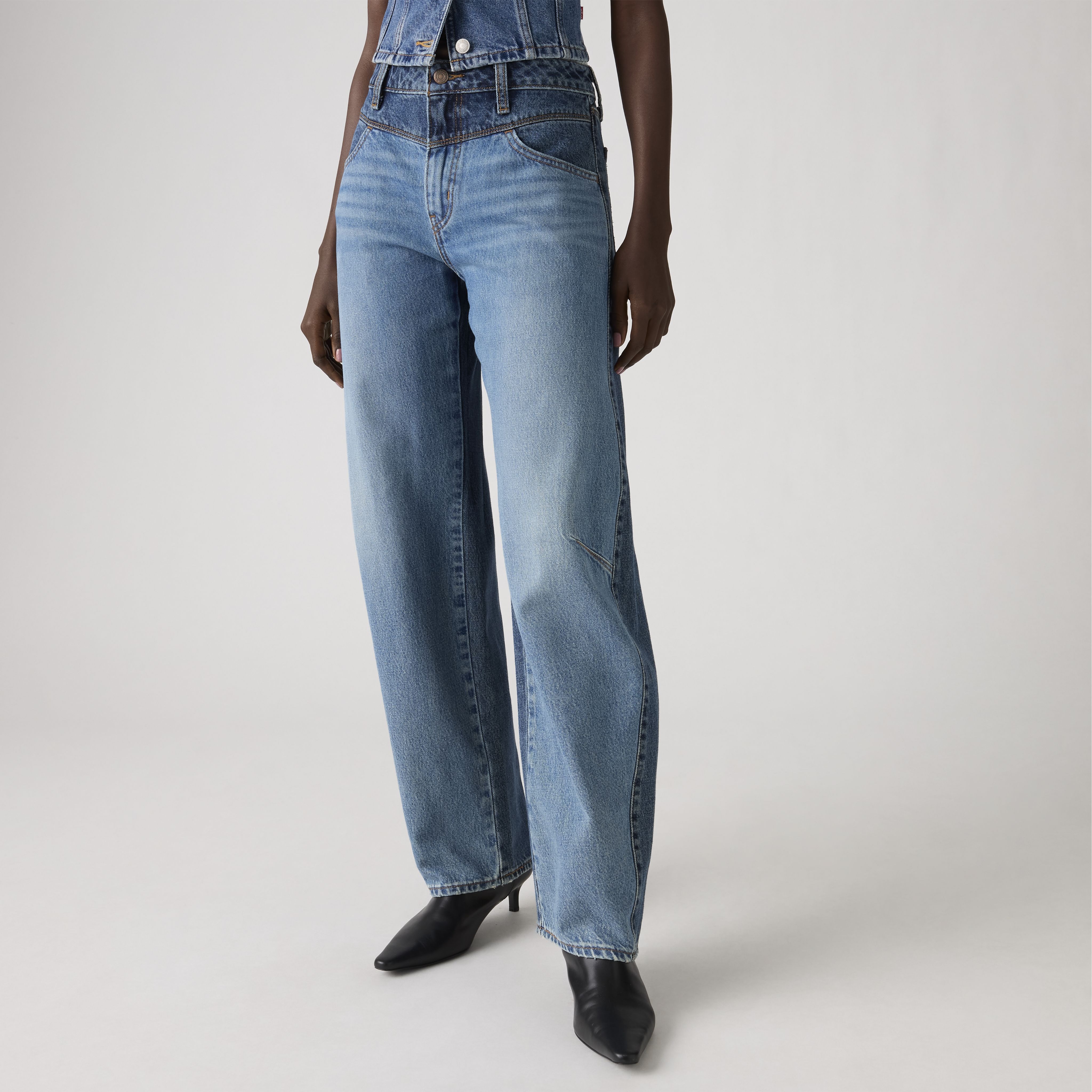 Barrel Saddle Back Women's Jeans - Medium Wash | Levi's® US