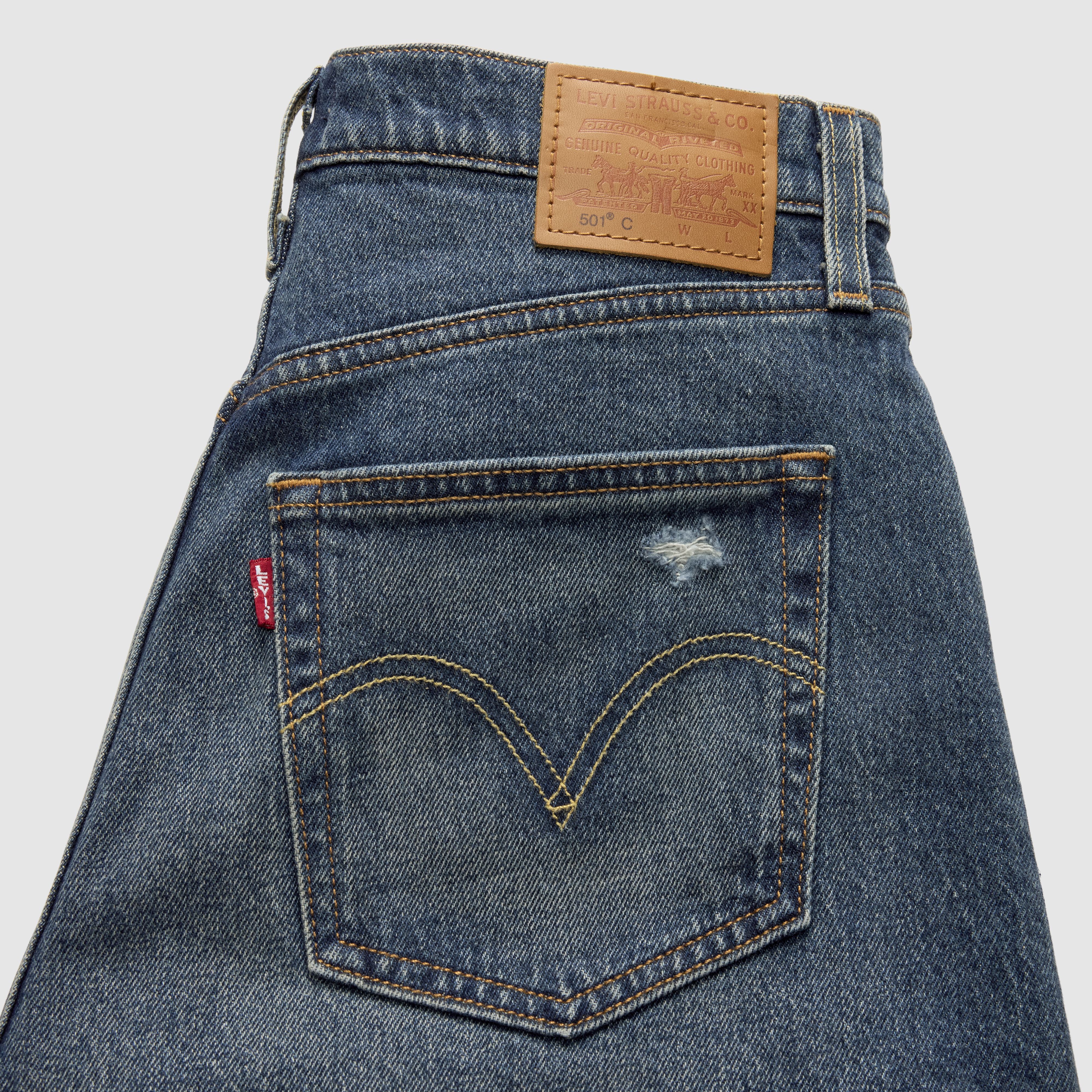 501® Curve Shorts - Blue | Levi's® GB