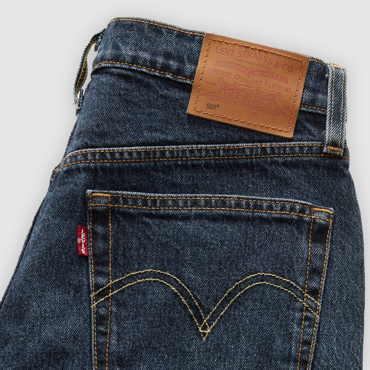 501® Original Jeans - Blue | Levi's® GB