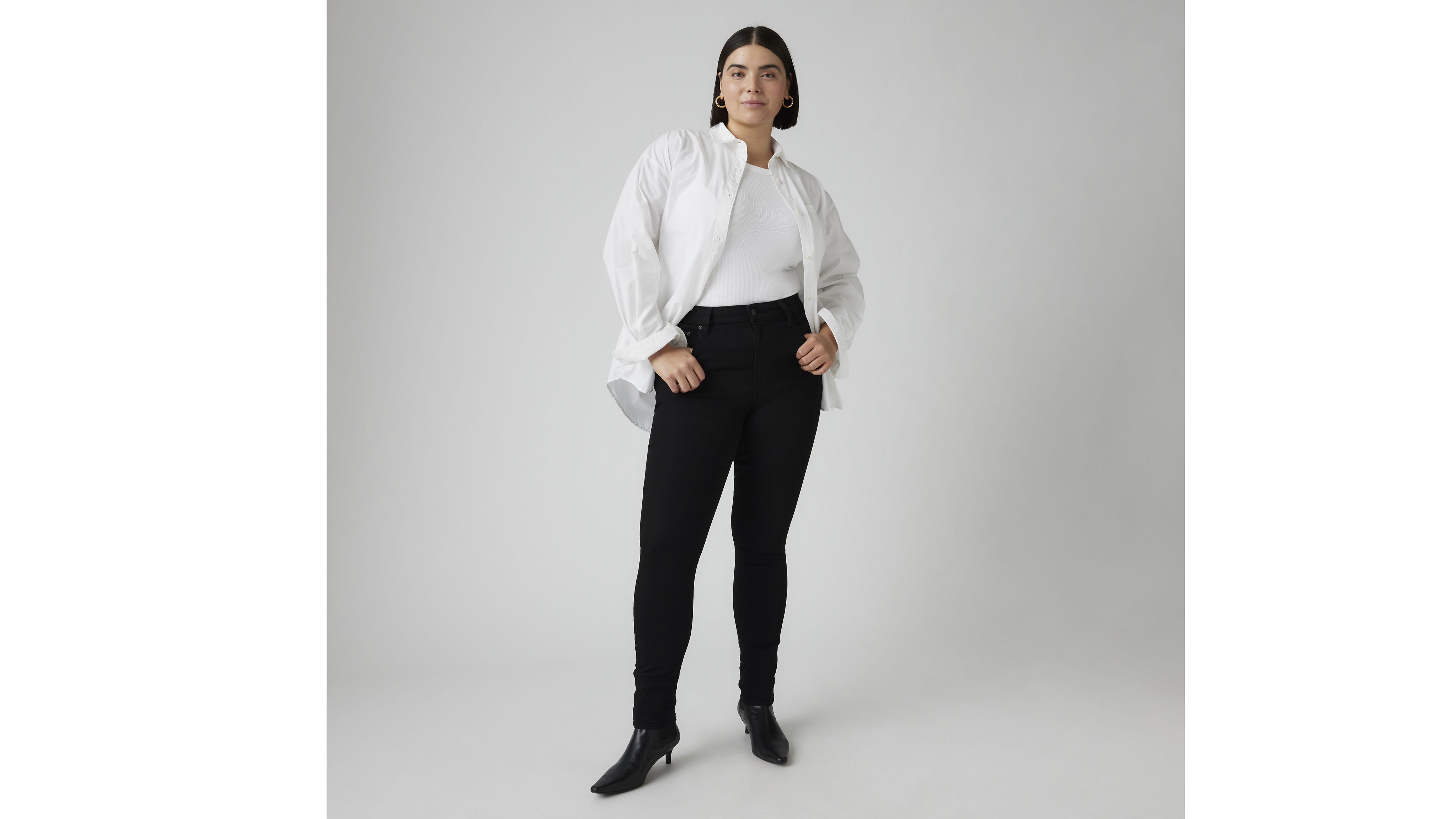 721 jean filiforme taille haute pour femme - noir | Levi's® CA