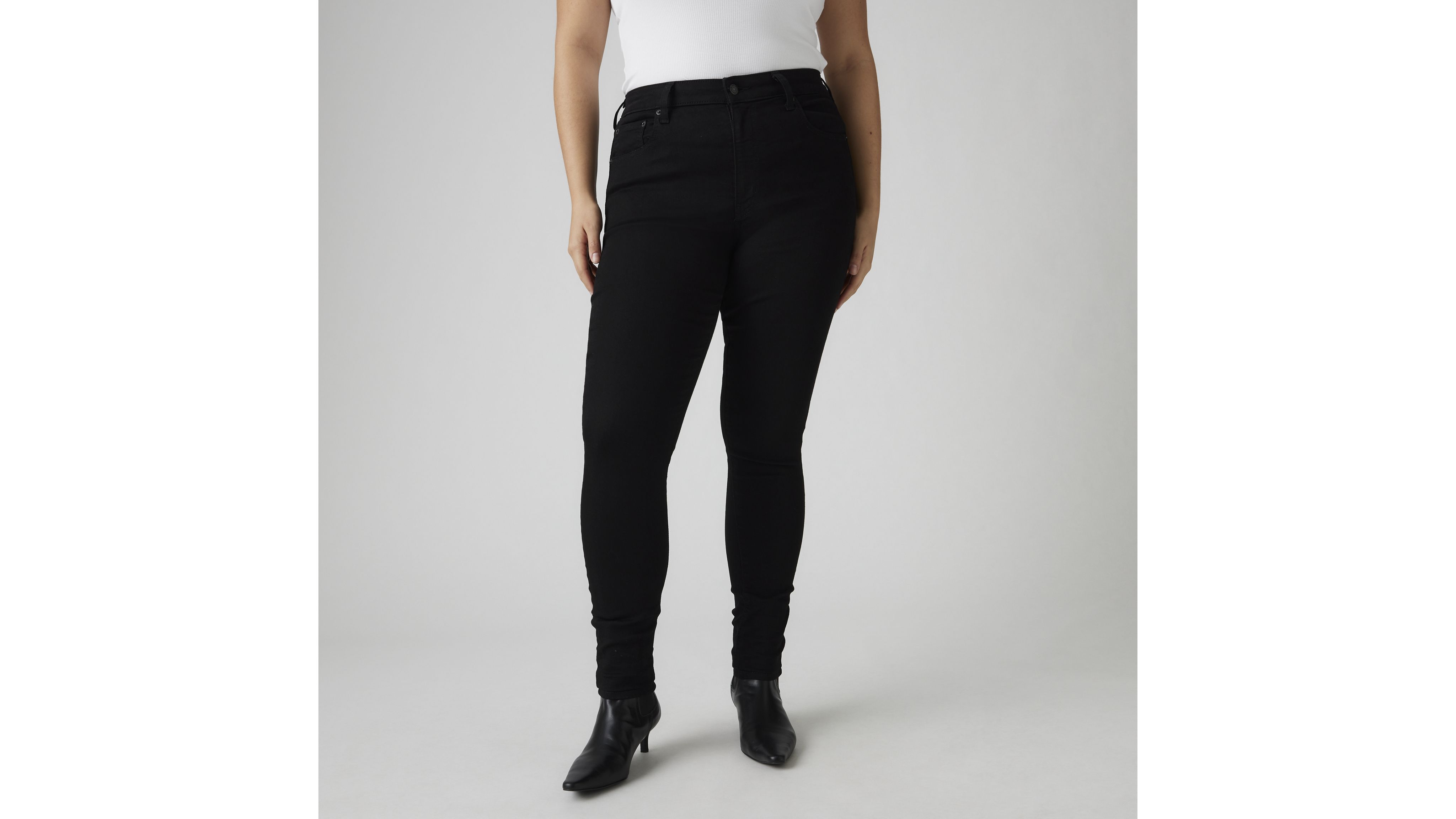 721 jean filiforme taille haute pour femme - noir | Levi's® CA