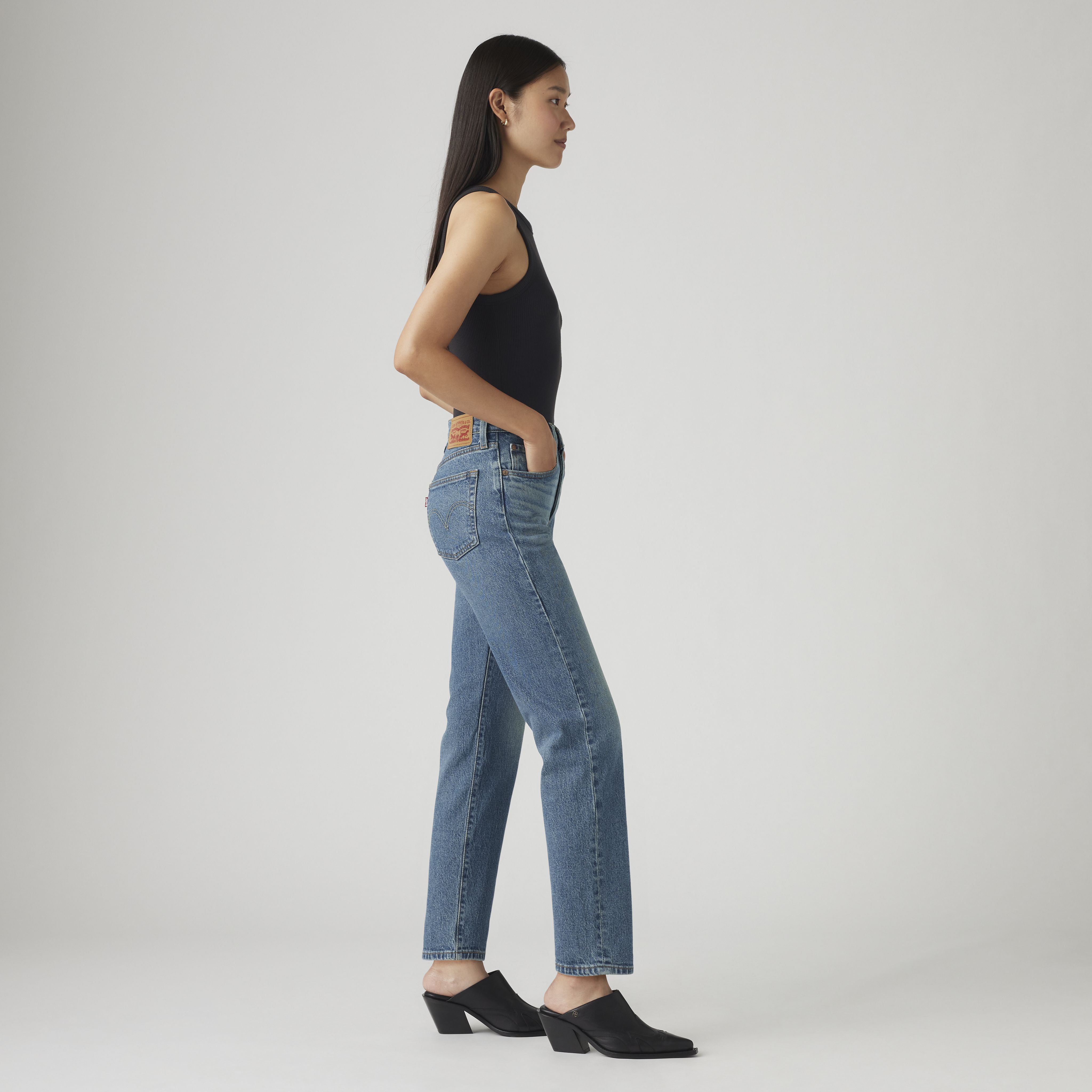 501® Crop Jeans - Blue | Levi's® PL