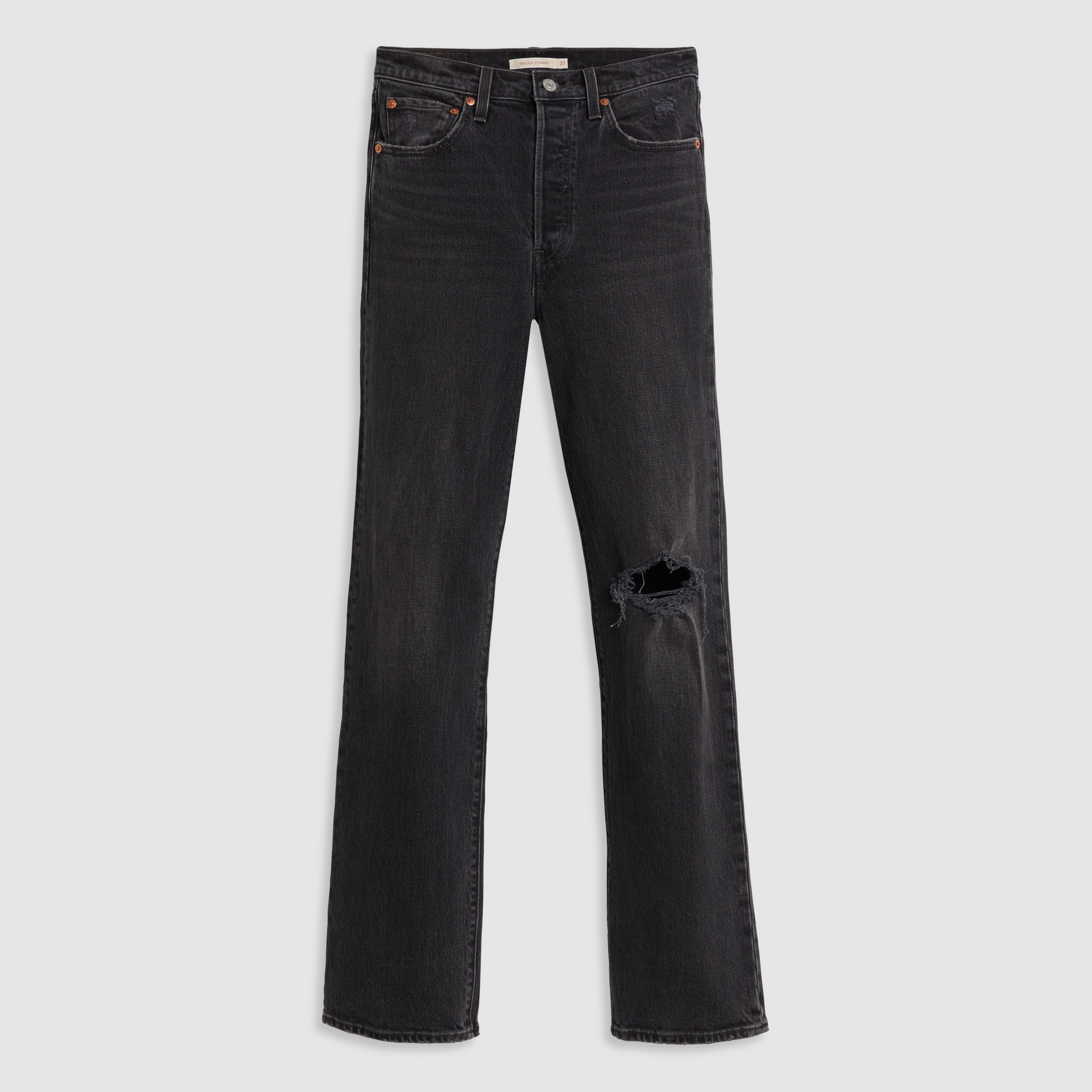 Ribcage Full Length Women's Jeans - Black | Levi's® US