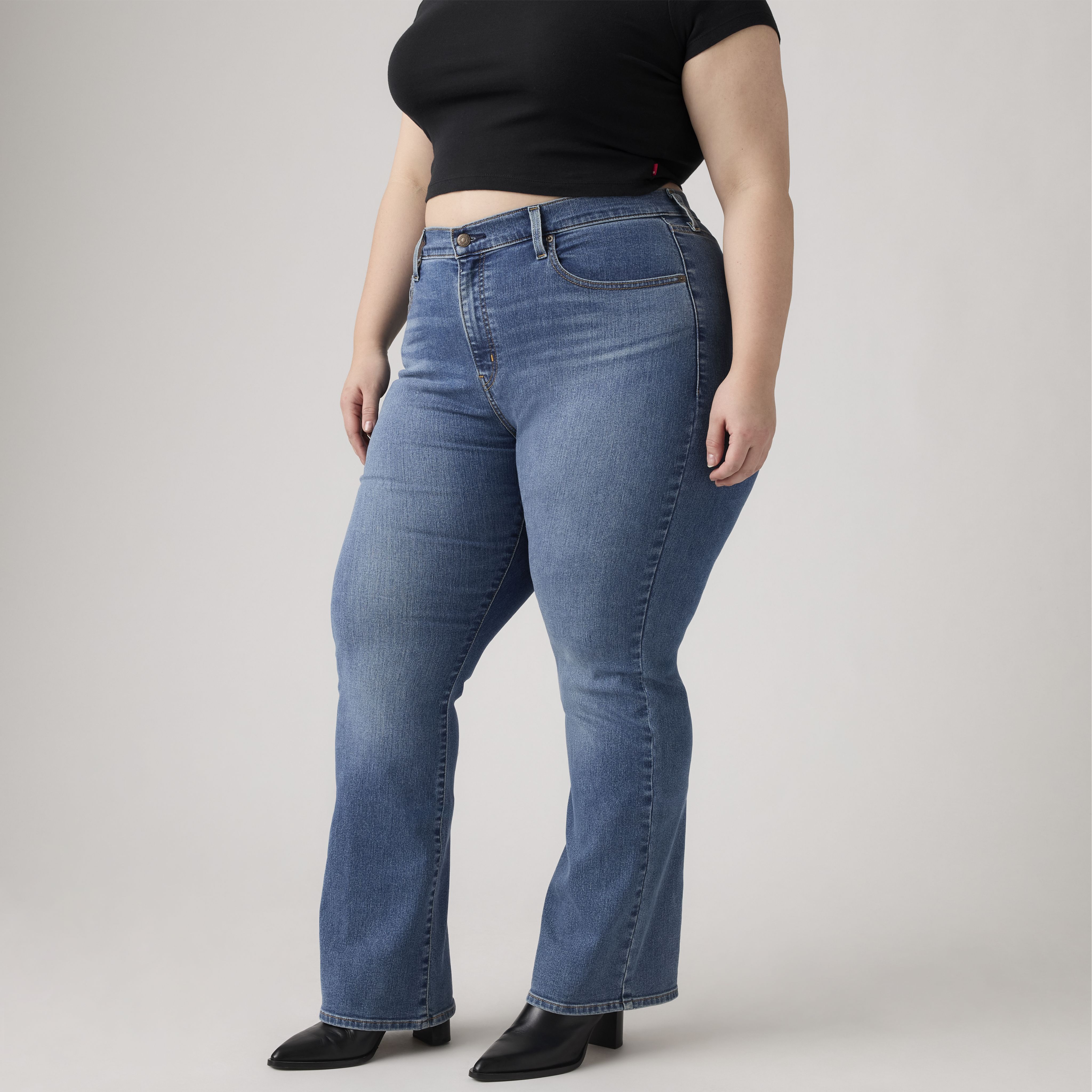 725 High-rise Bootcut Women's Jeans (plus Size) - Medium Wash | Levi's® US