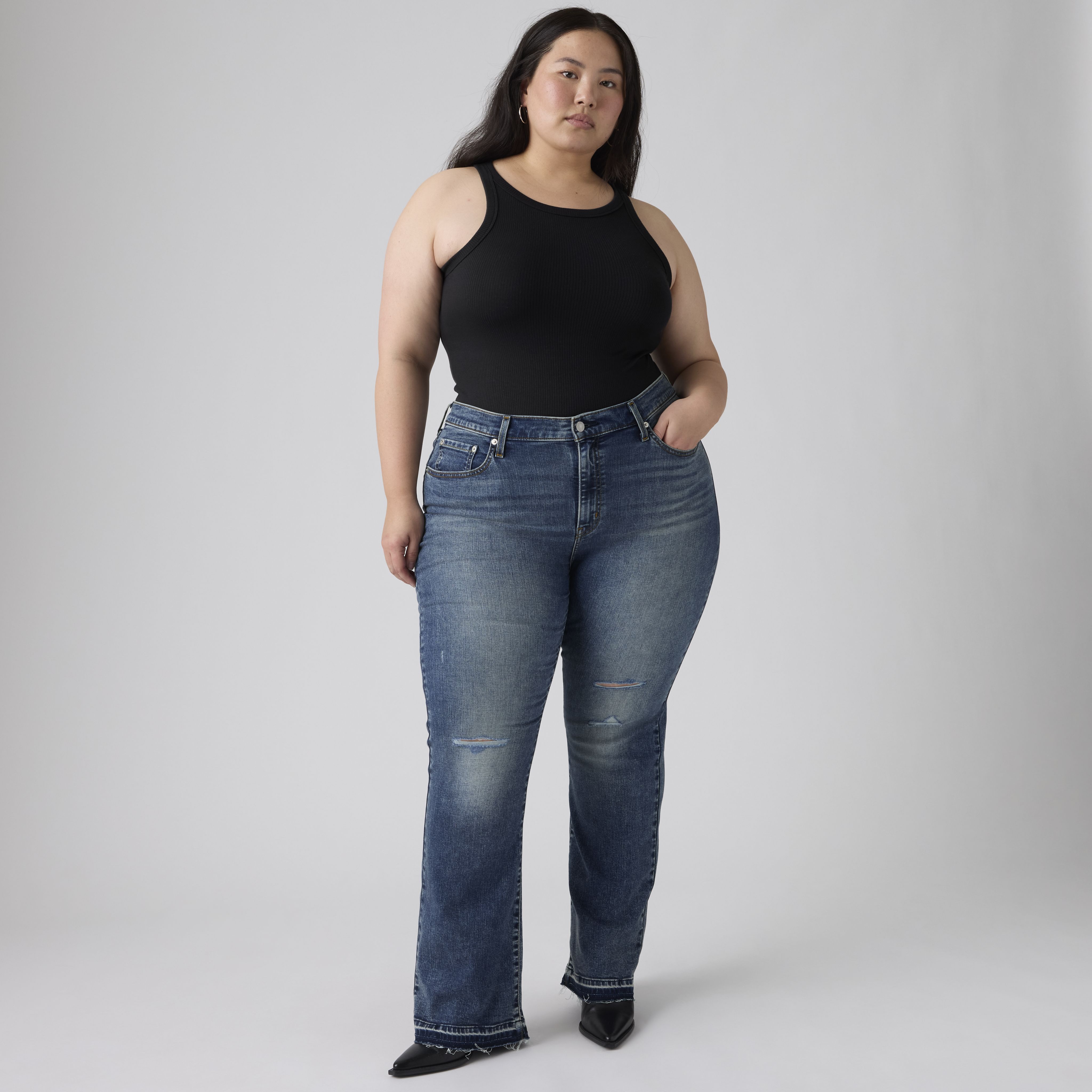 725 High-rise Bootcut Women's Jeans (plus Size) - Medium Wash | Levi's® US