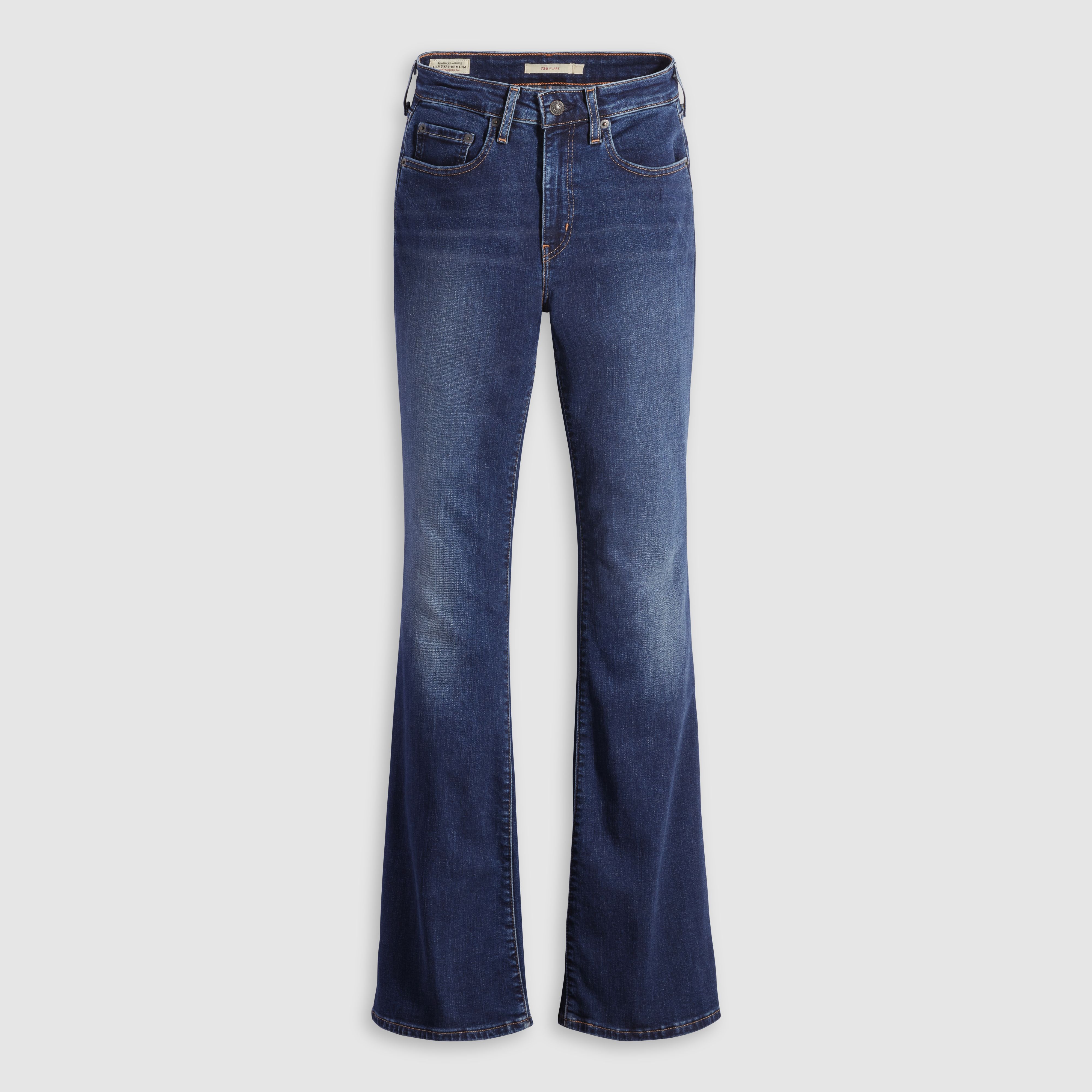 726 High Rise Flare Jeans - Blue | Levi's® GB