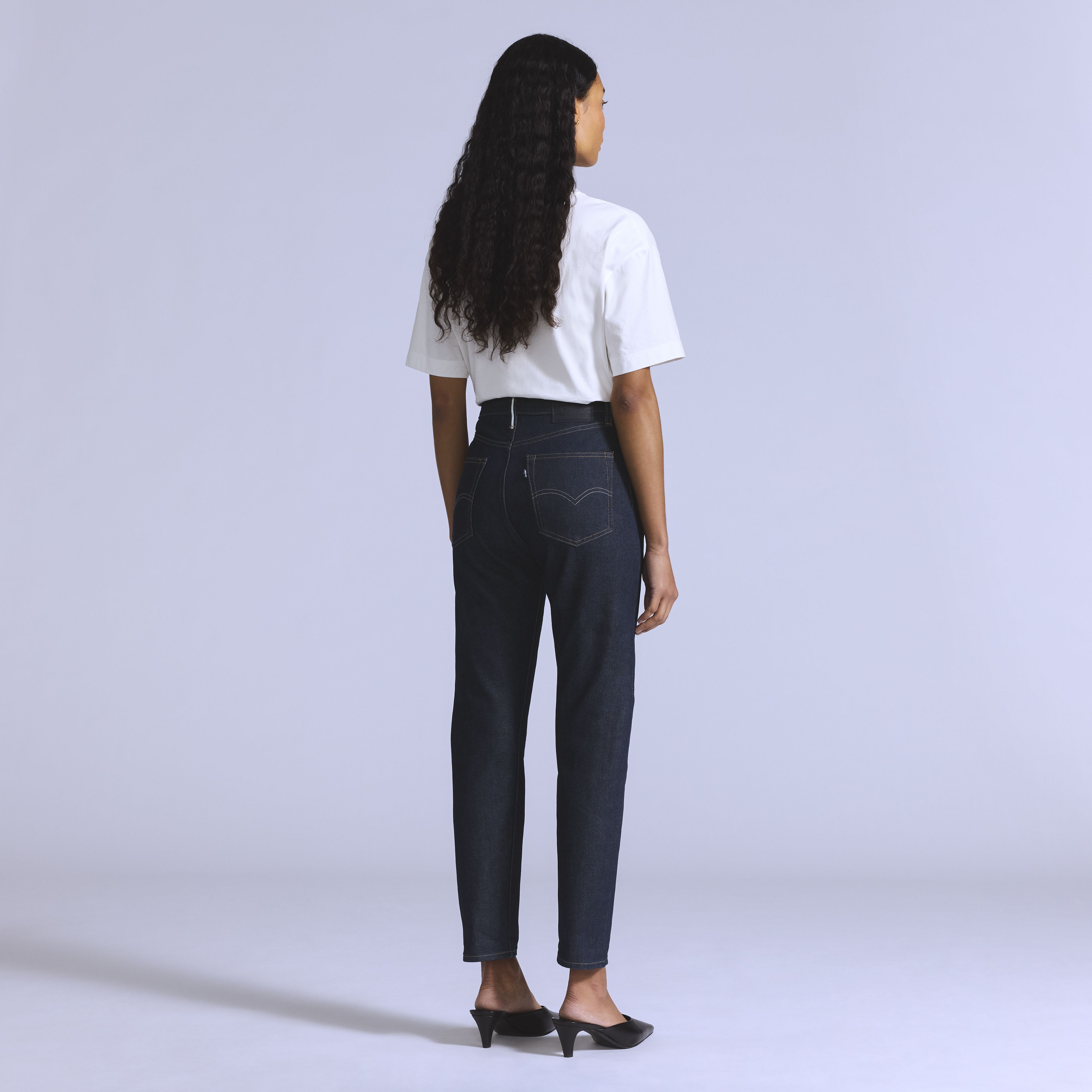 High Rise Selvedge Slim Fit Women's Jeans - Dark Wash | Levi's® US