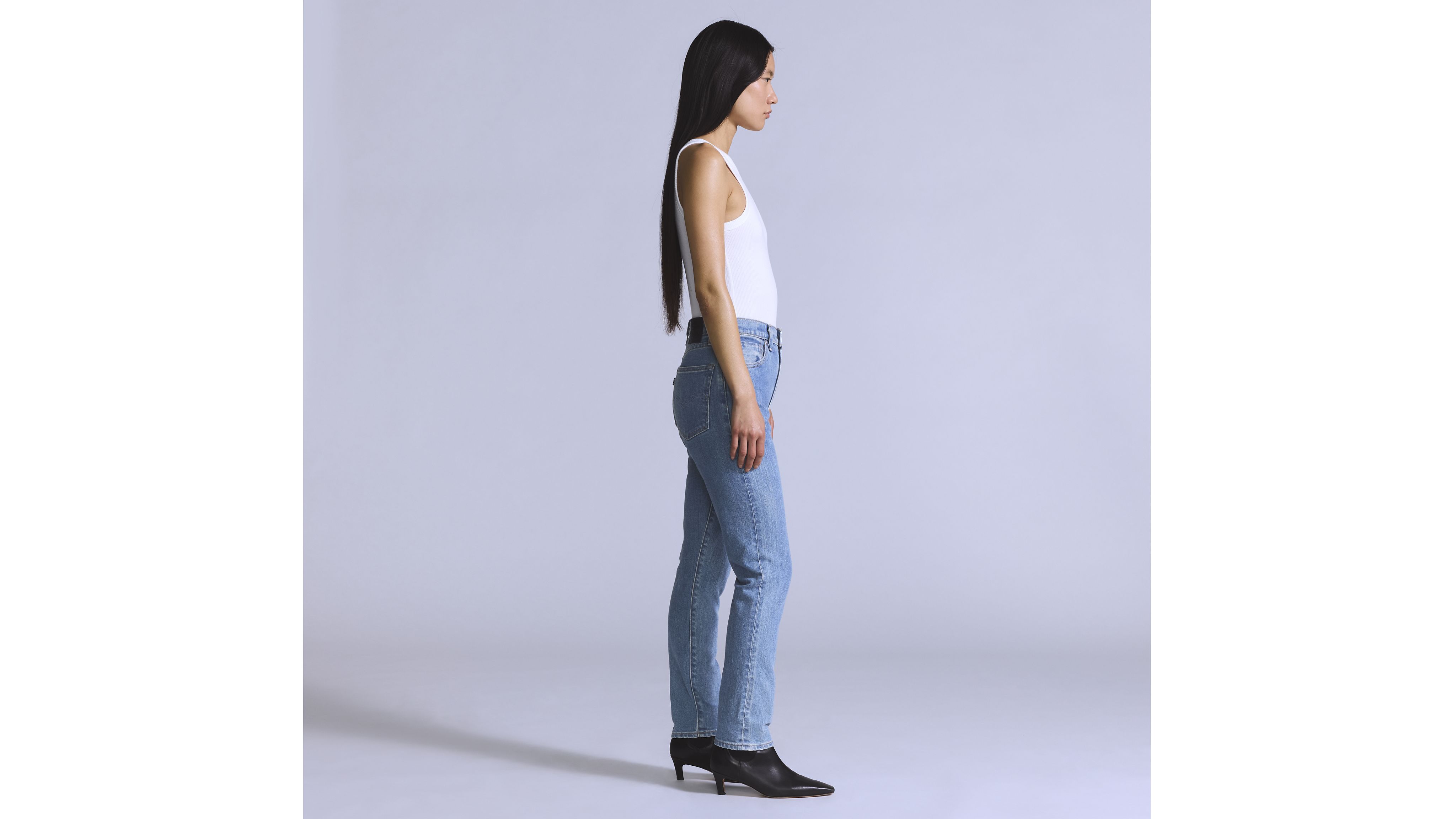 High Rise Slim Fit Women's Jeans - Medium Wash | Levi's® US