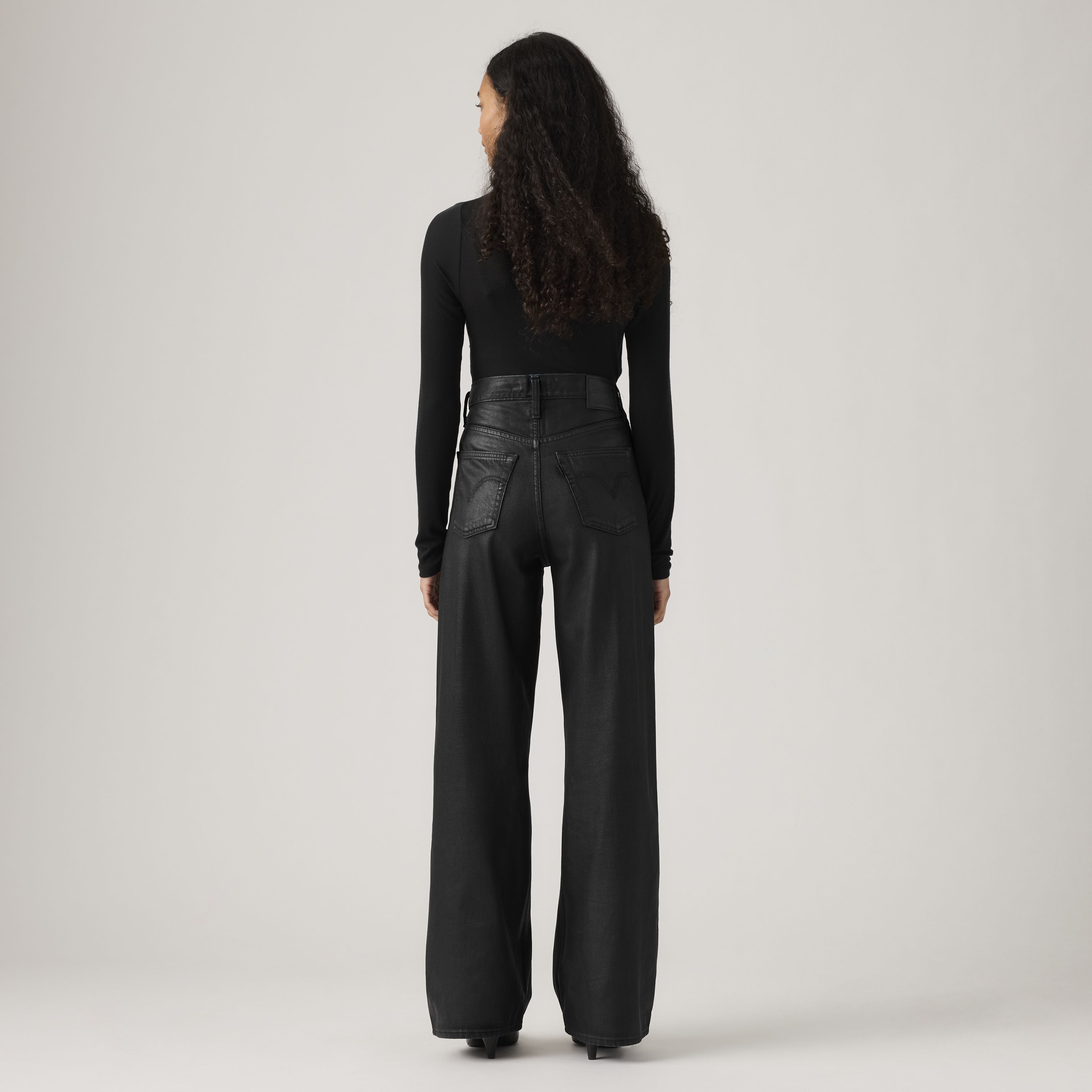 Jean joli thorax à jambe large levi’smd pour femme - noir | Levi's® CA
