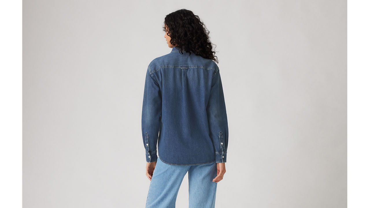 Harlie Boyfriend Shirt - Blue | Levi's® FR