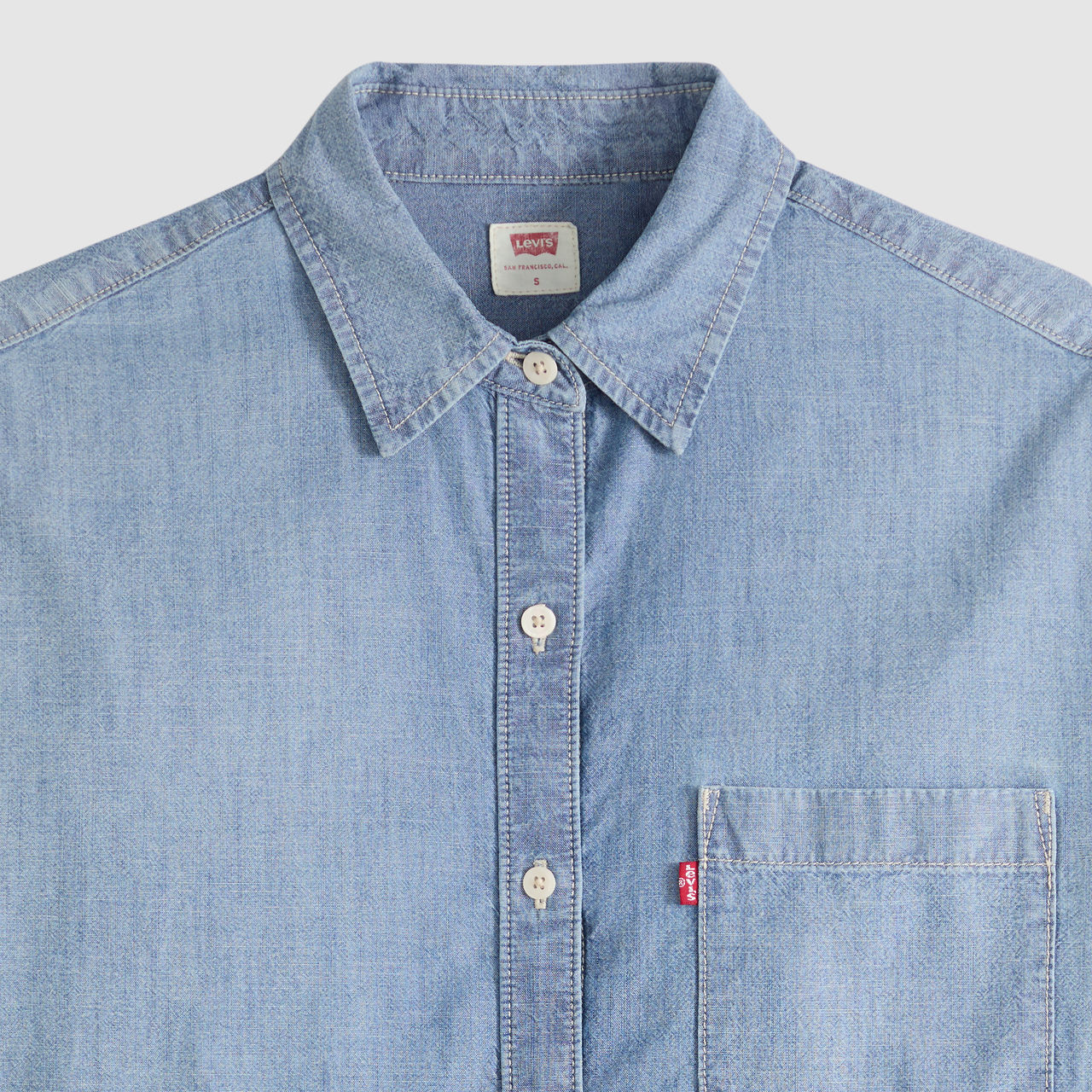 Harlie Boyfriend Shirt - Medium Wash | Levi's® CA