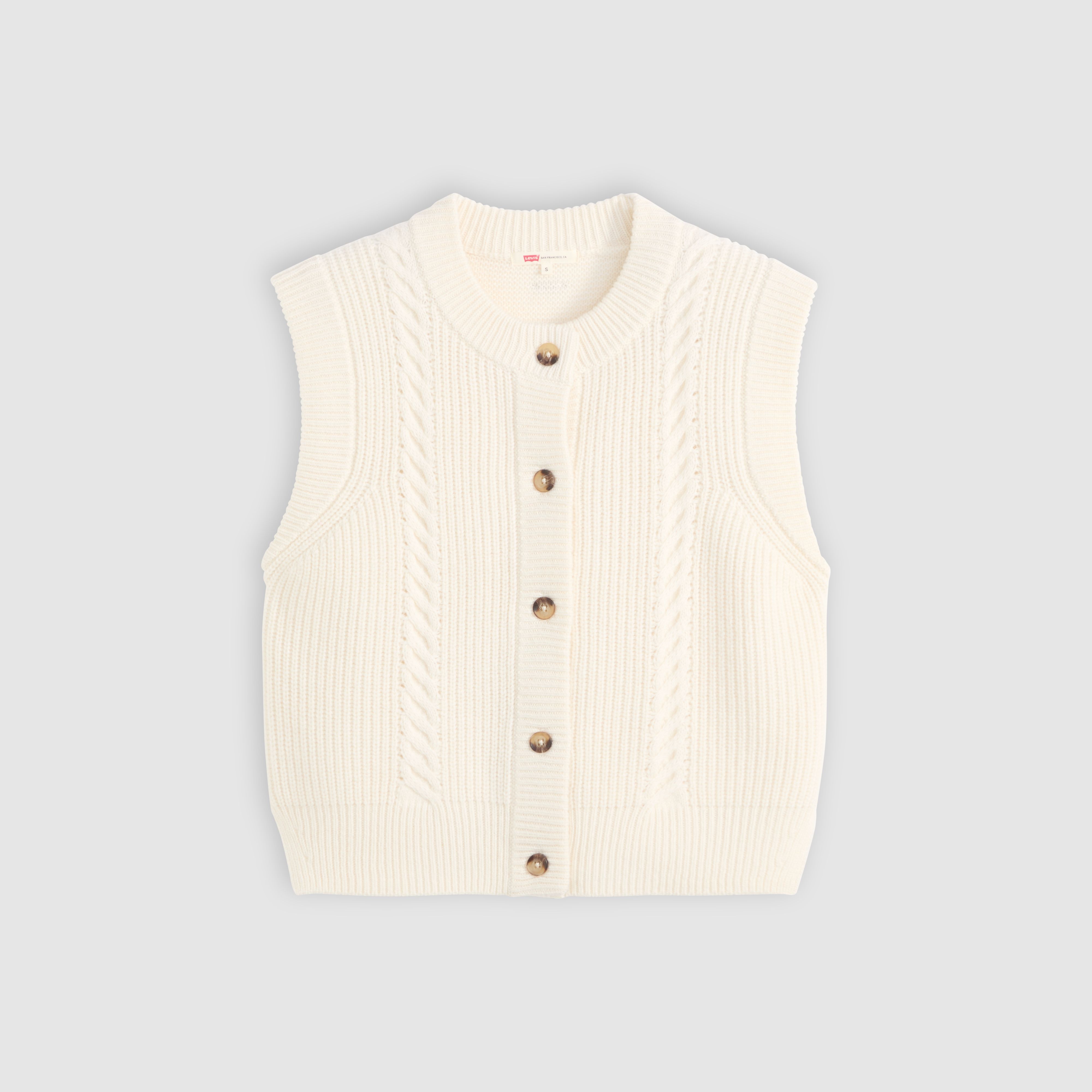 Ines Cable Sweater - Tan | Levi's® US