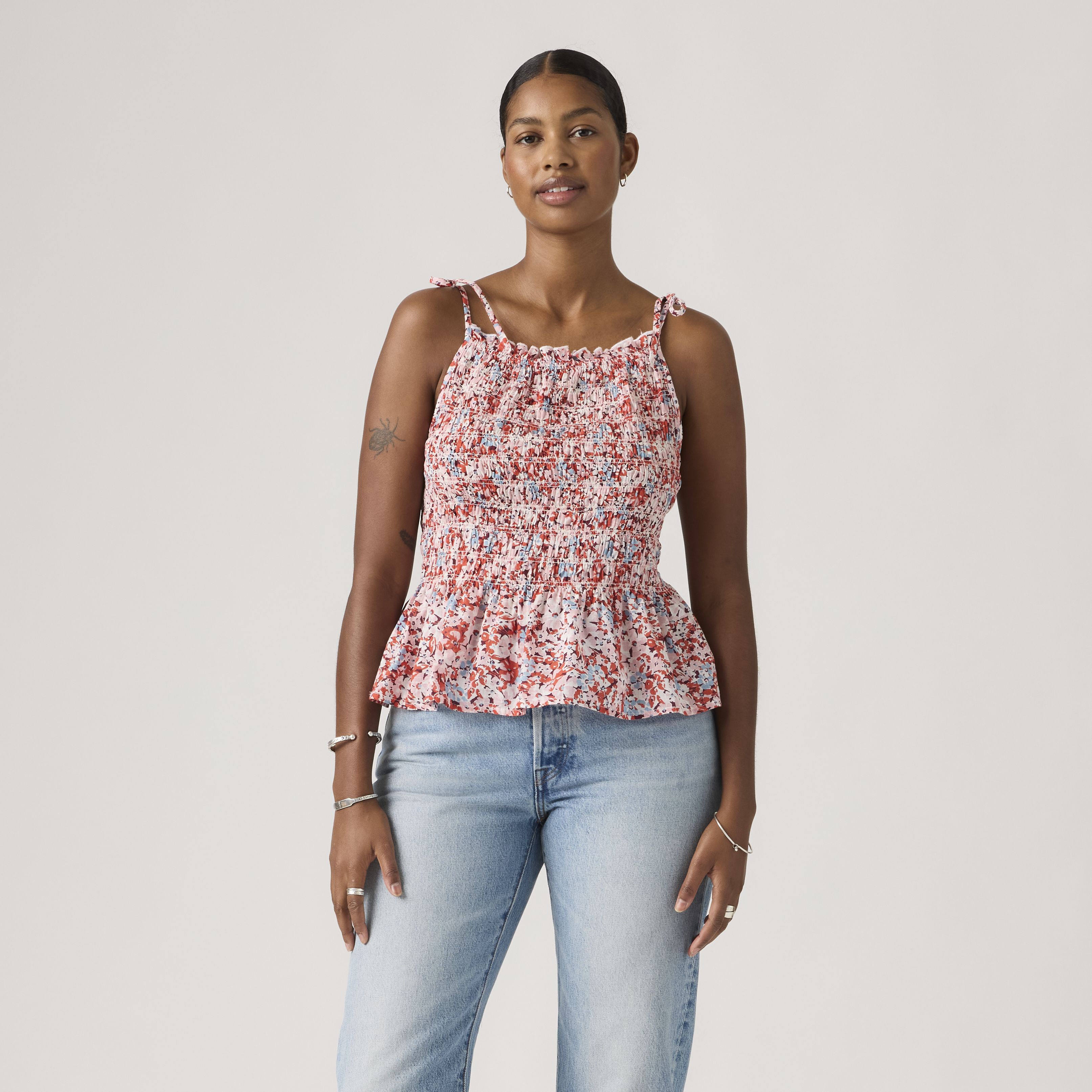 Monaco Sleeveless Blouse - Pink | Levi's® GB