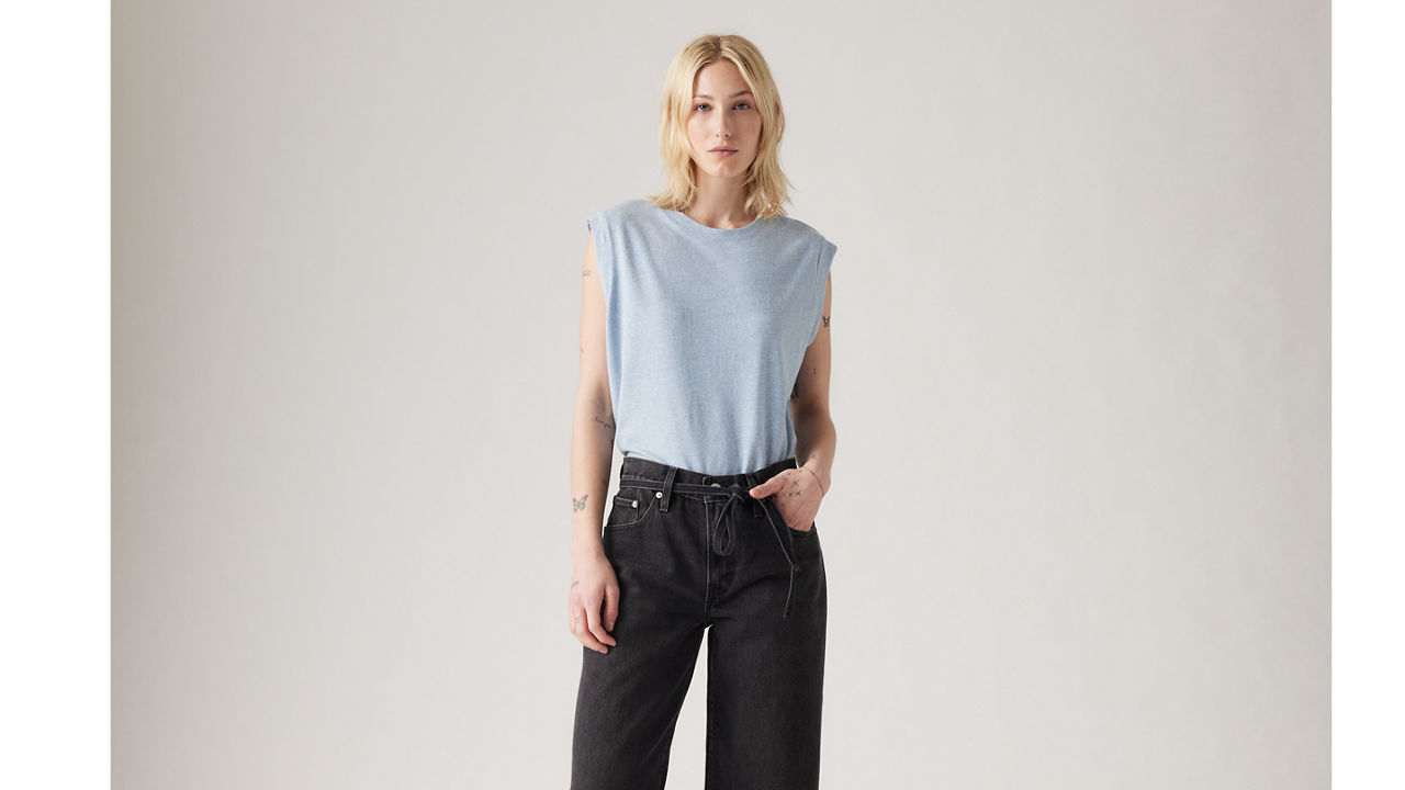 Boxy Tank Top - Blue | Levi's® IS